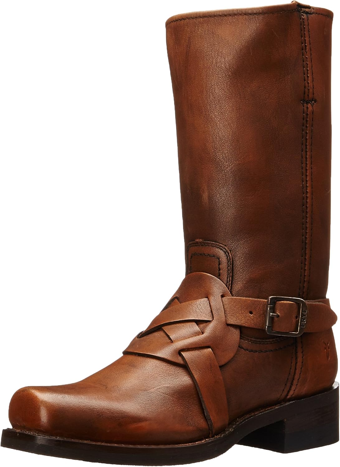 Amazon.com: FRYE Men's Harness Vintage Boot Brown 7.5 M US : Clothing ...