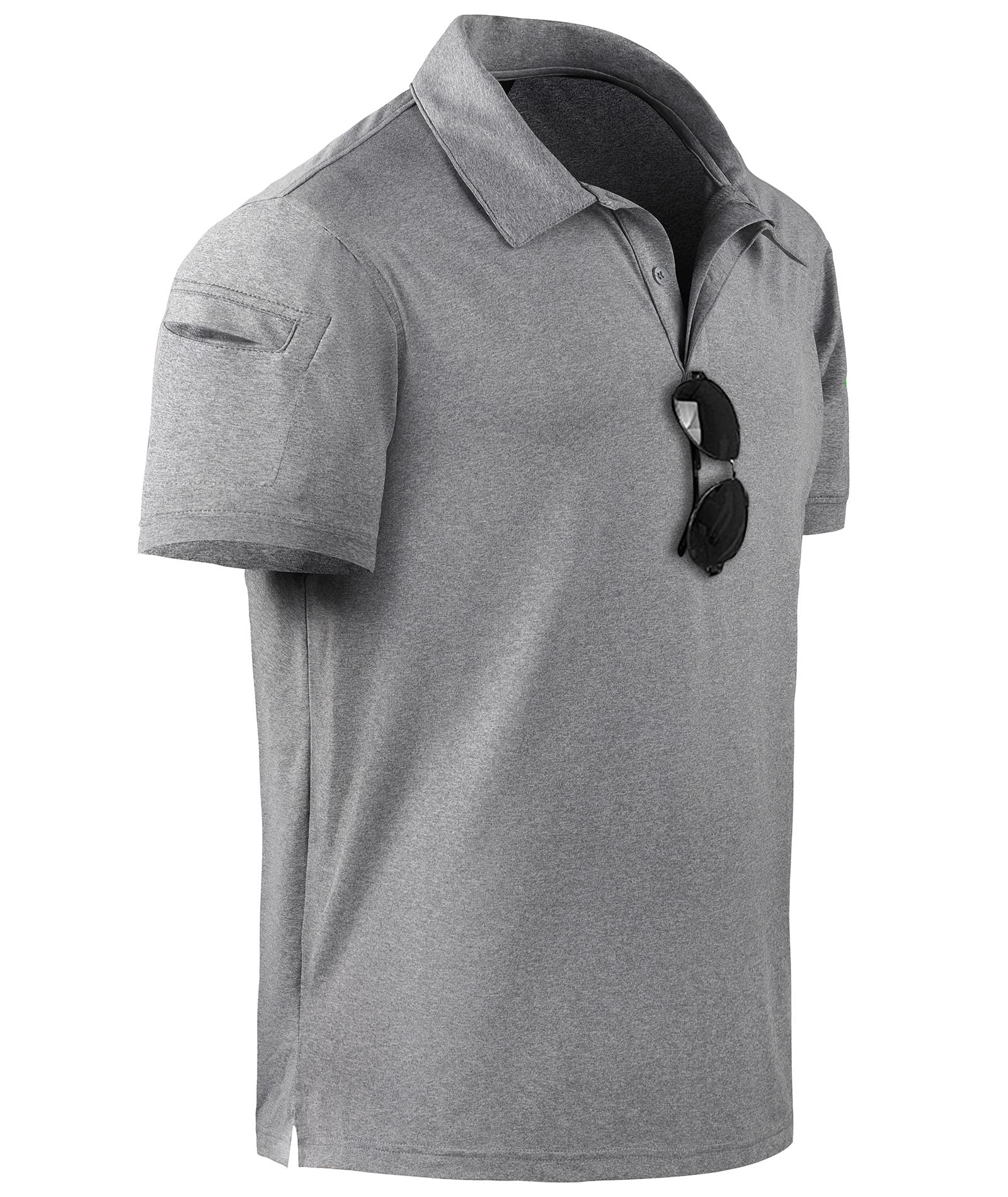 SWISSWELL Men's Tactical Polo Shirt Short Sleeve Army Combat Polo ...