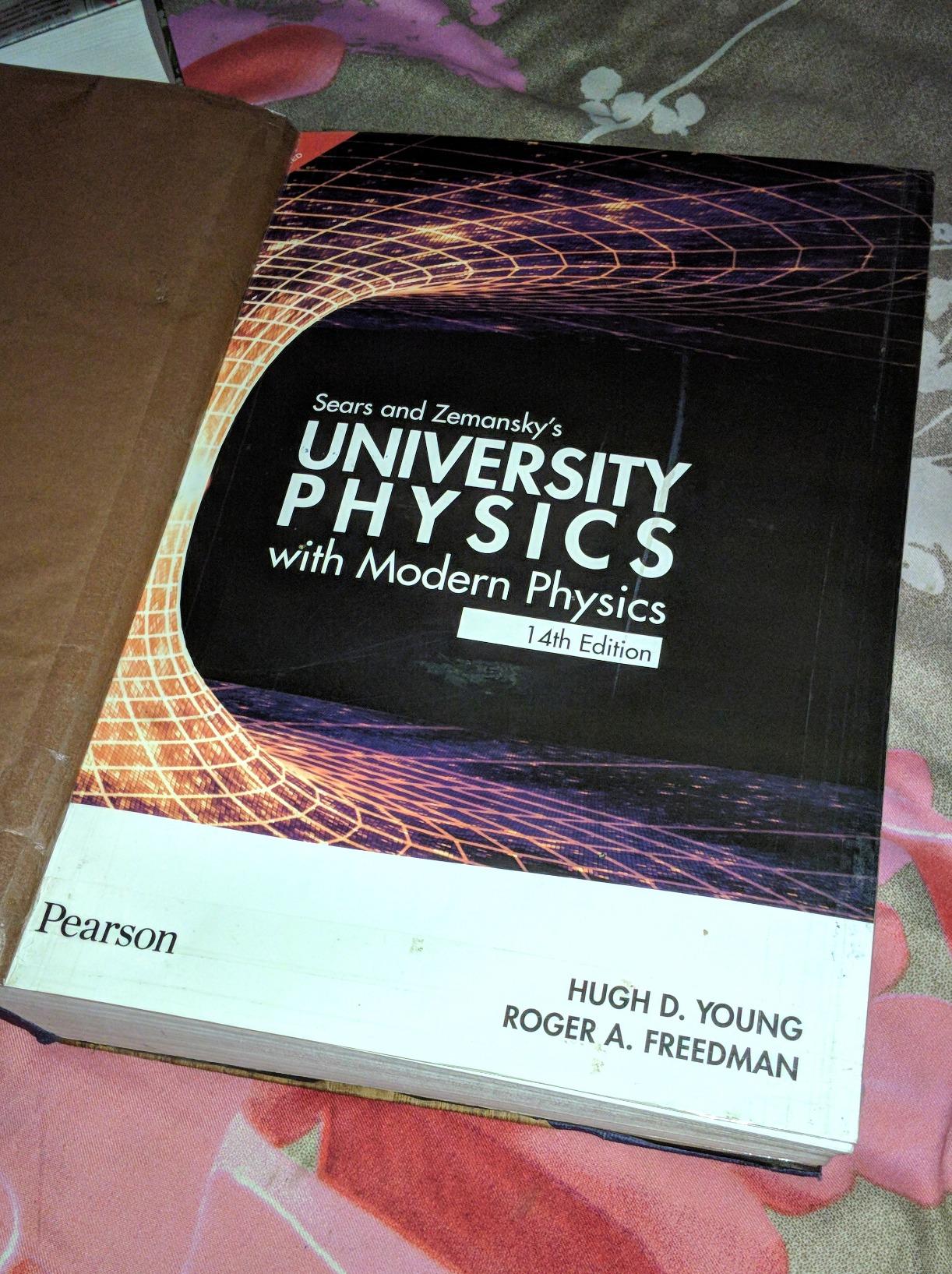 University Physics With Modern Physics, Fourtheenth Edition, By Pearson ...