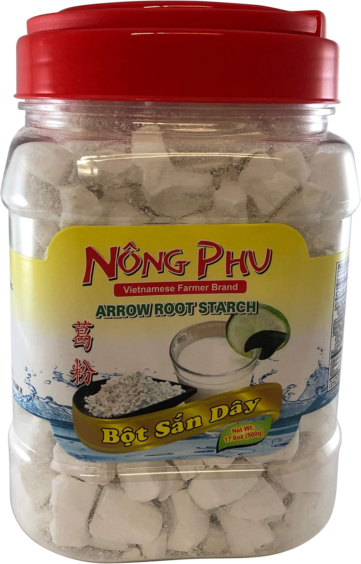 Amazon.com : Arrow Root Starch Bot San Day Arrowroot Flour, 17.6 Ounce ...