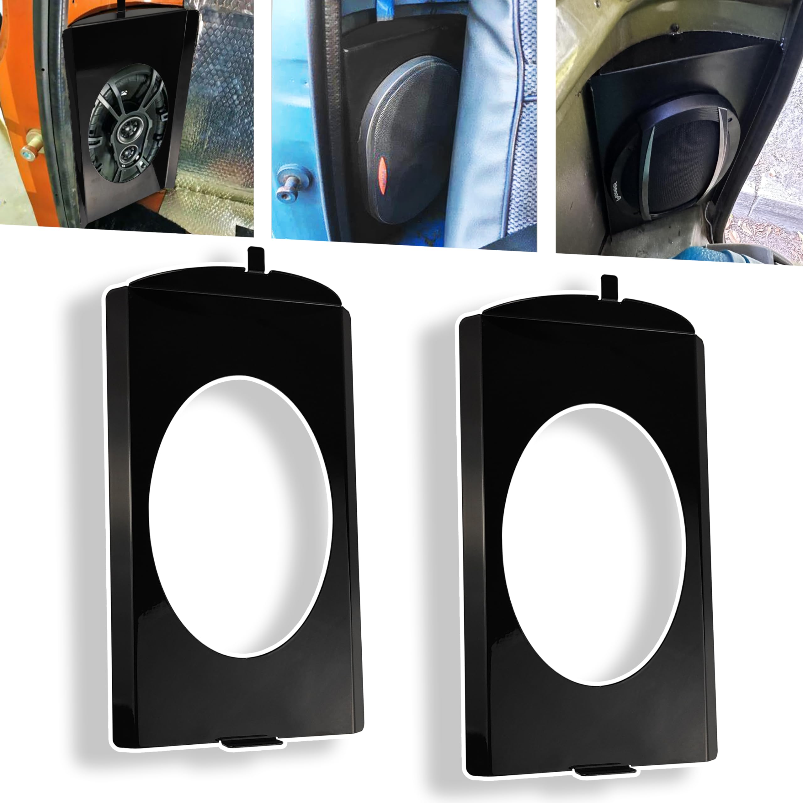 Subwoofer Box Sporacingrts Behind Seat Speaker Brackets Compatible With ...