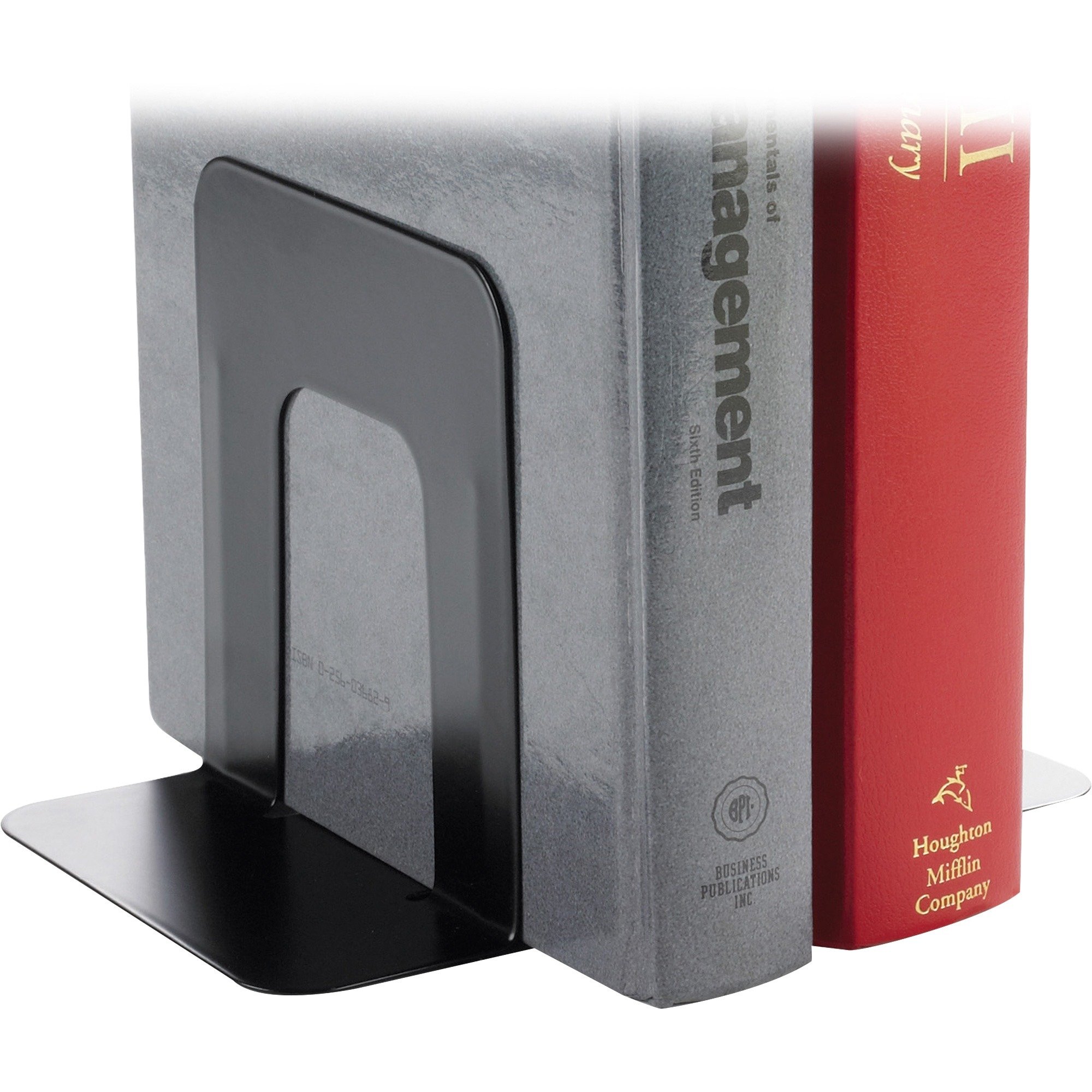 Amazon.com : Business Source Heavy-Gauge Steel Bookends - 5.3" Height x ...