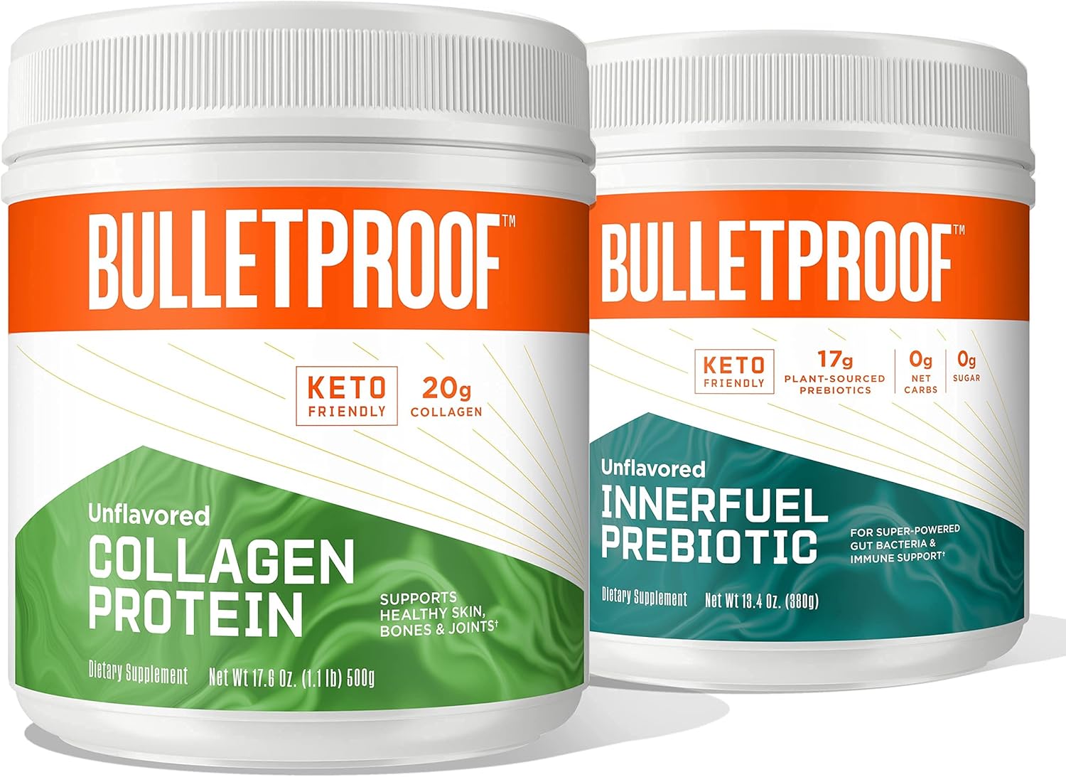 Amazon.com: Bulletproof Duo Kit | Collagen Peptides Protein Powder for ...