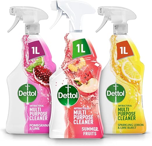 Dettol Antibacterial Multipurpose Multi-fragrance Multipack ...
