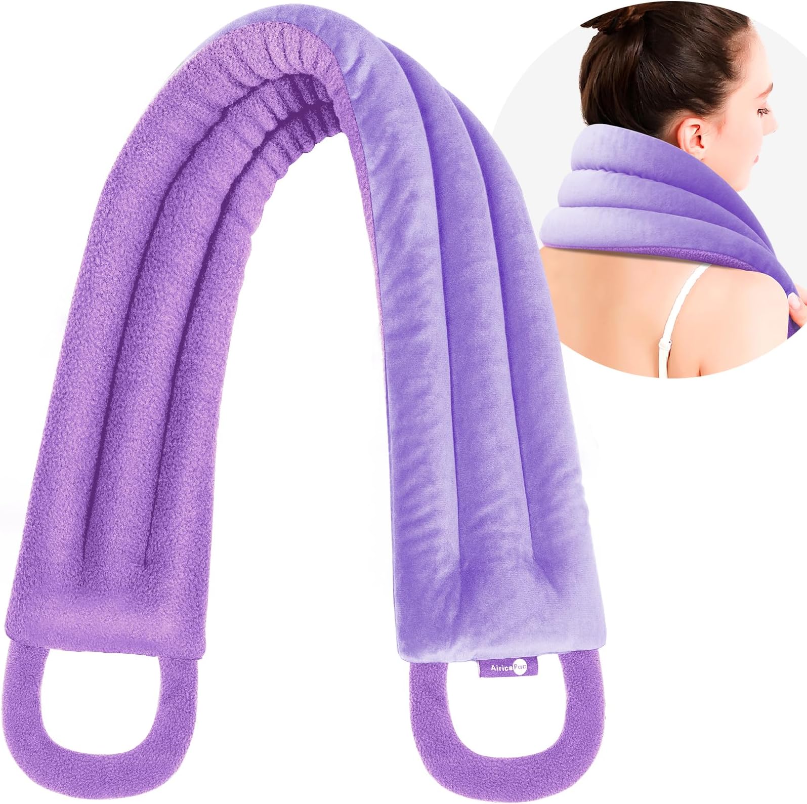 Amazon.com: Microwavable Heat Pads, 2 Pack Bundle, Neck Wrap 26x6 and ...