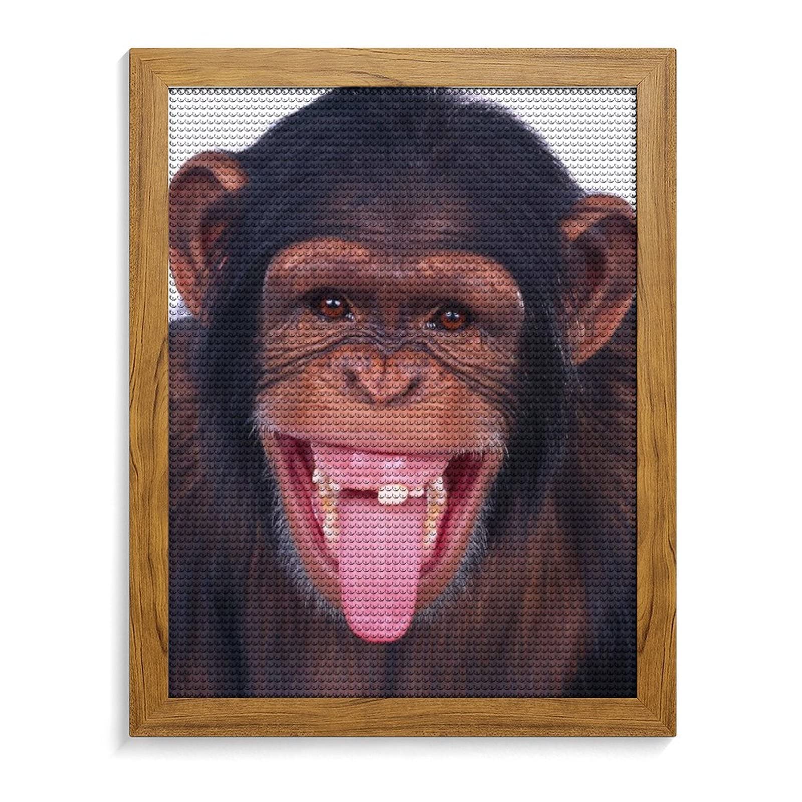 Easy Monkey Face Paint