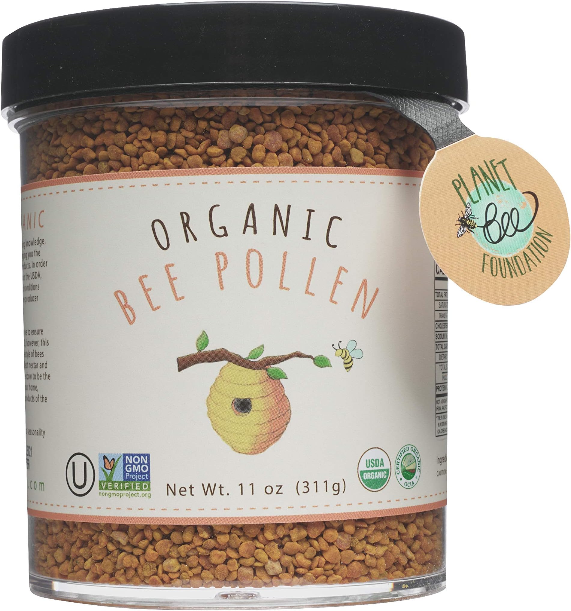 Amazon.com: Greenbow Organic Bee Pollen - 100% USDA Certified Organic ...