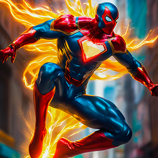 Spy Spider Rope Hero Games, Flying Hero Fighting Games 3D, Spider ...