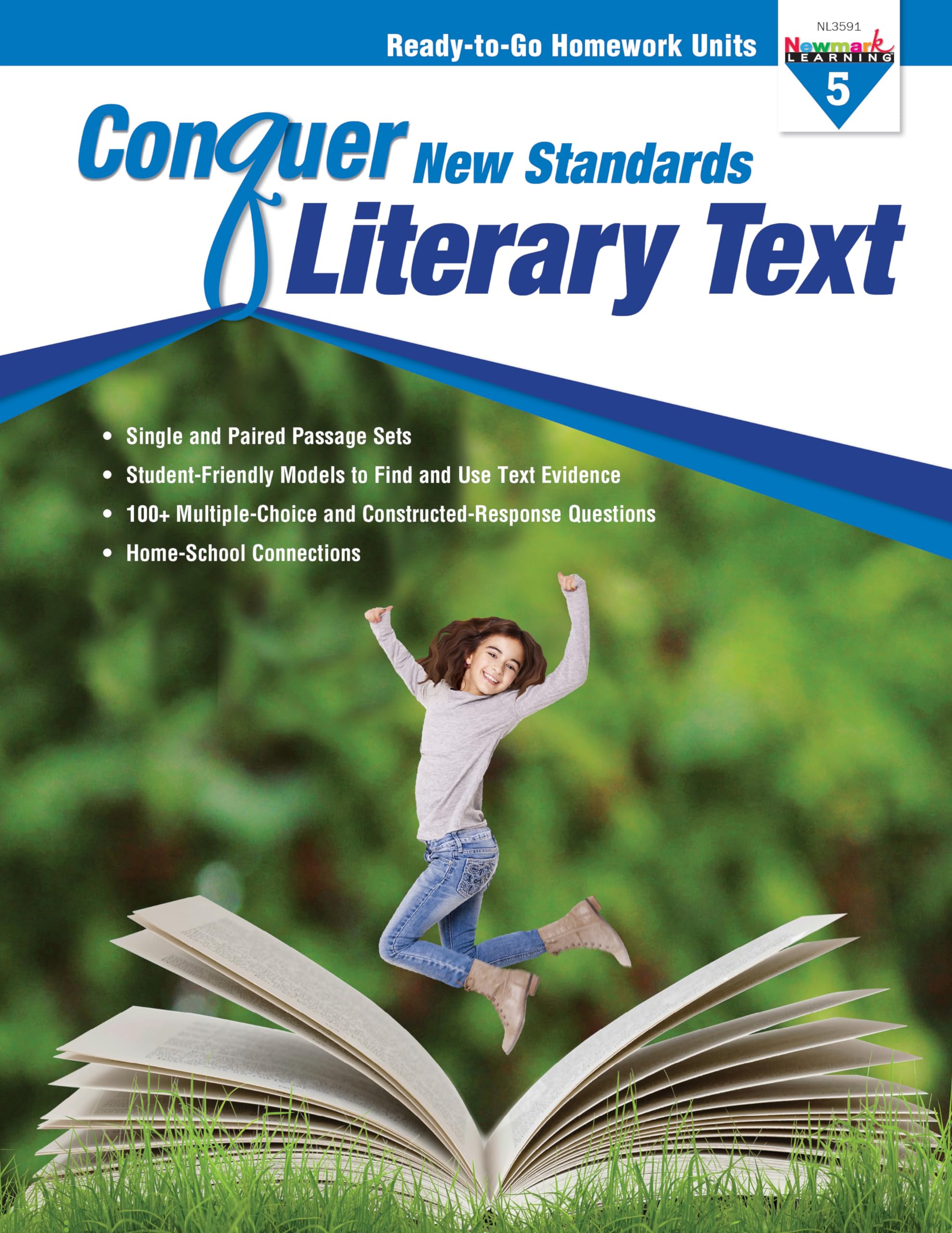 Snapklik.com : Conquer New Standards: Reading Literature Grade 5