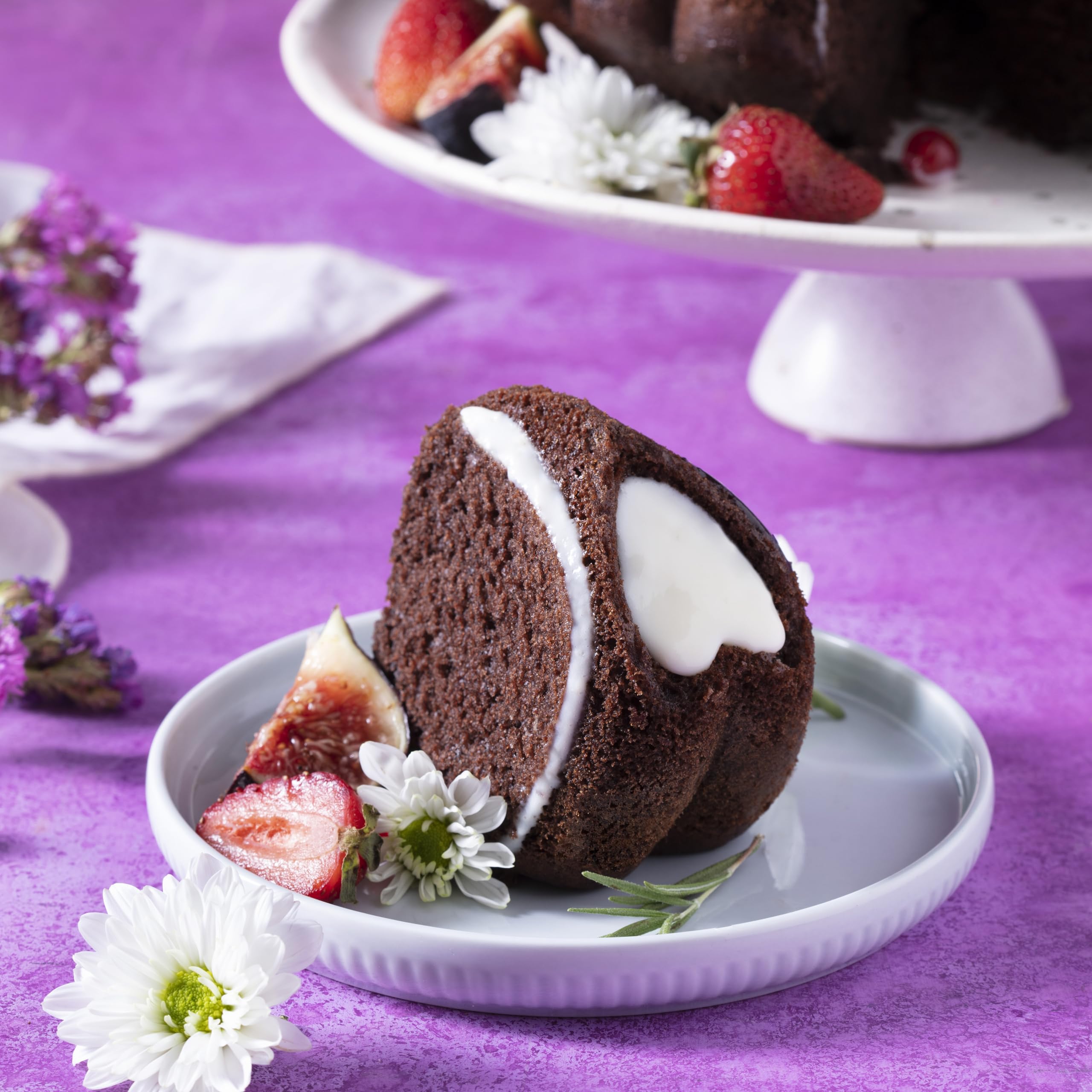 Snapklik.com : MIENCA Heart Shape Aluminum Cake Pan, Titanium Coating ...