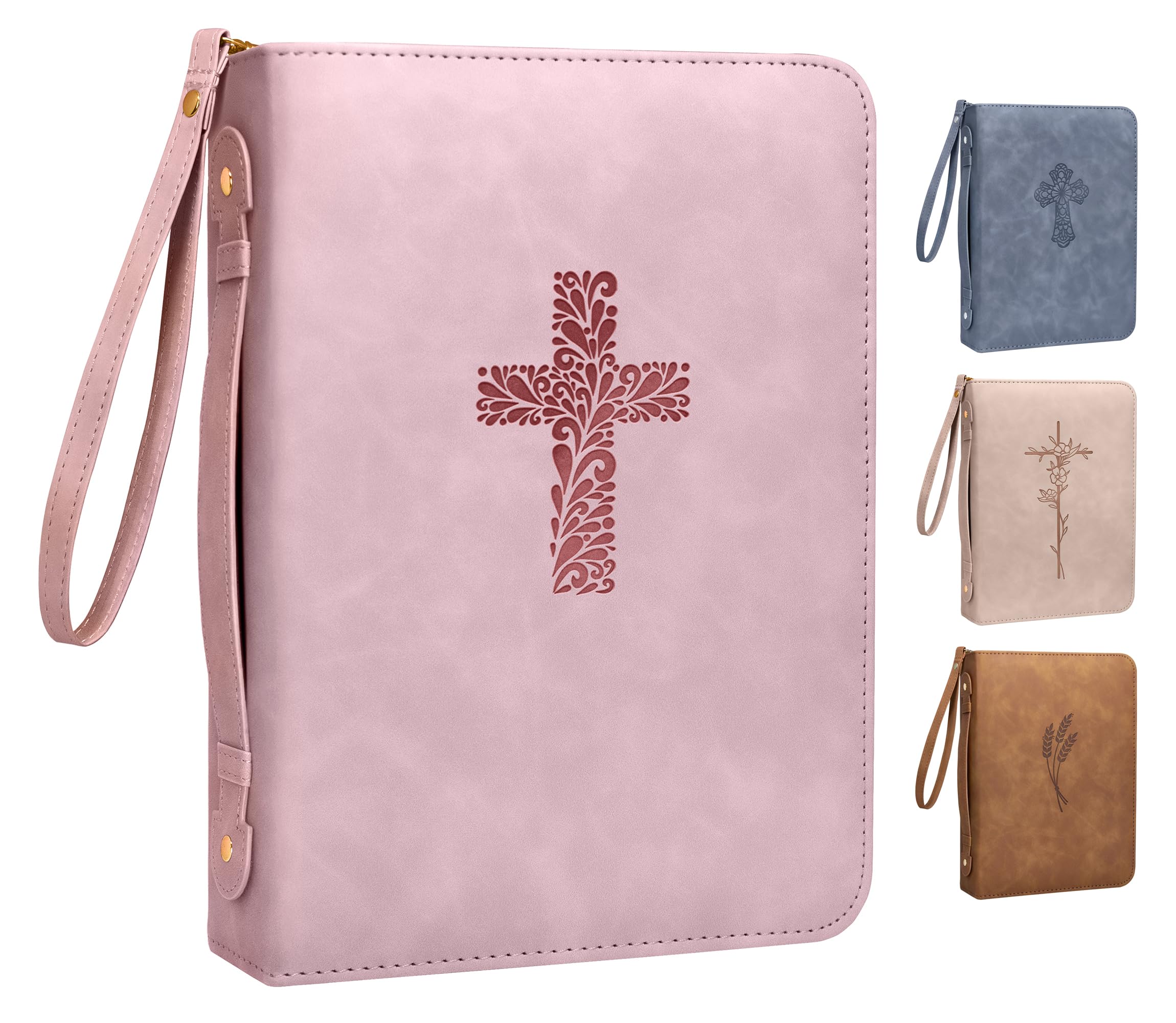 Amazon.com: Bible Cover Case for Women or Men - Bible Case/Bible Bag ...