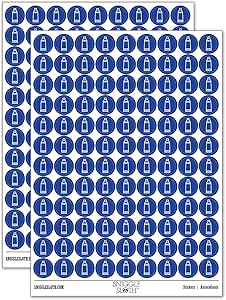 Amazon.com: Toothpaste Tube 200+ Round Stickers - Gloss Finish - 0.50 ...