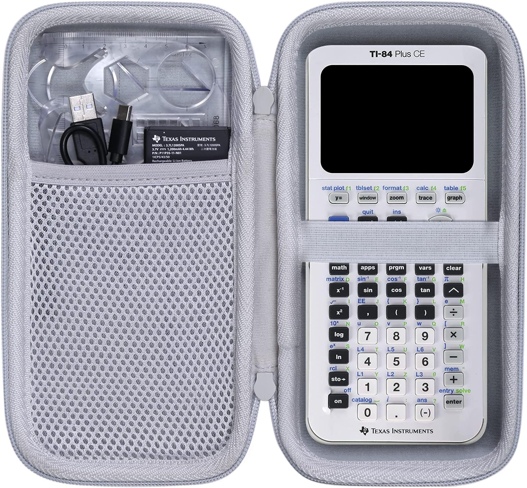 Amazon.com : XANAD Black Case for Texas Instruments TI-30XS / TI-36X ...