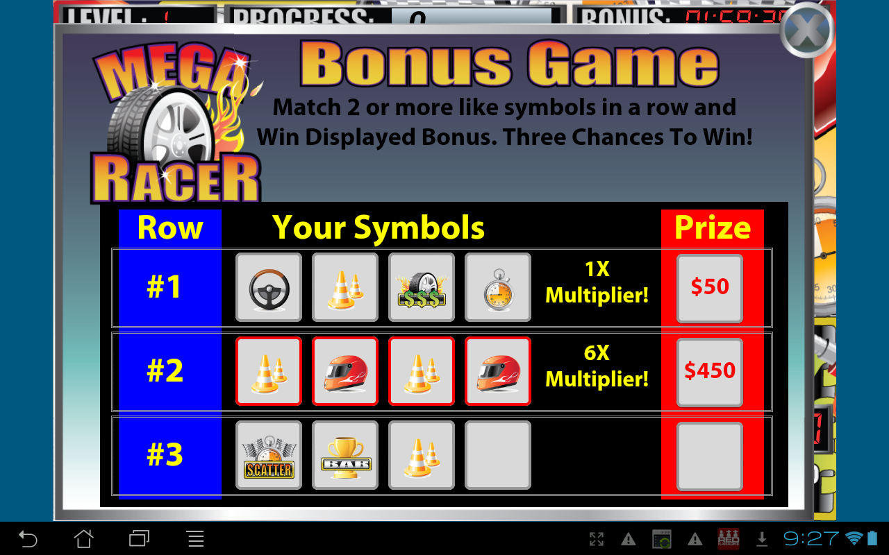 Mega Racer Slot Machine - App on Amazon Appstore