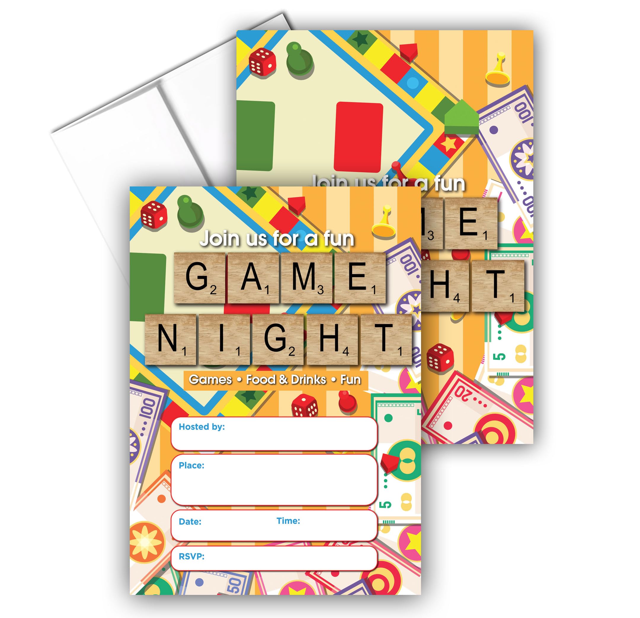 Fun Night Invitations Templates Word