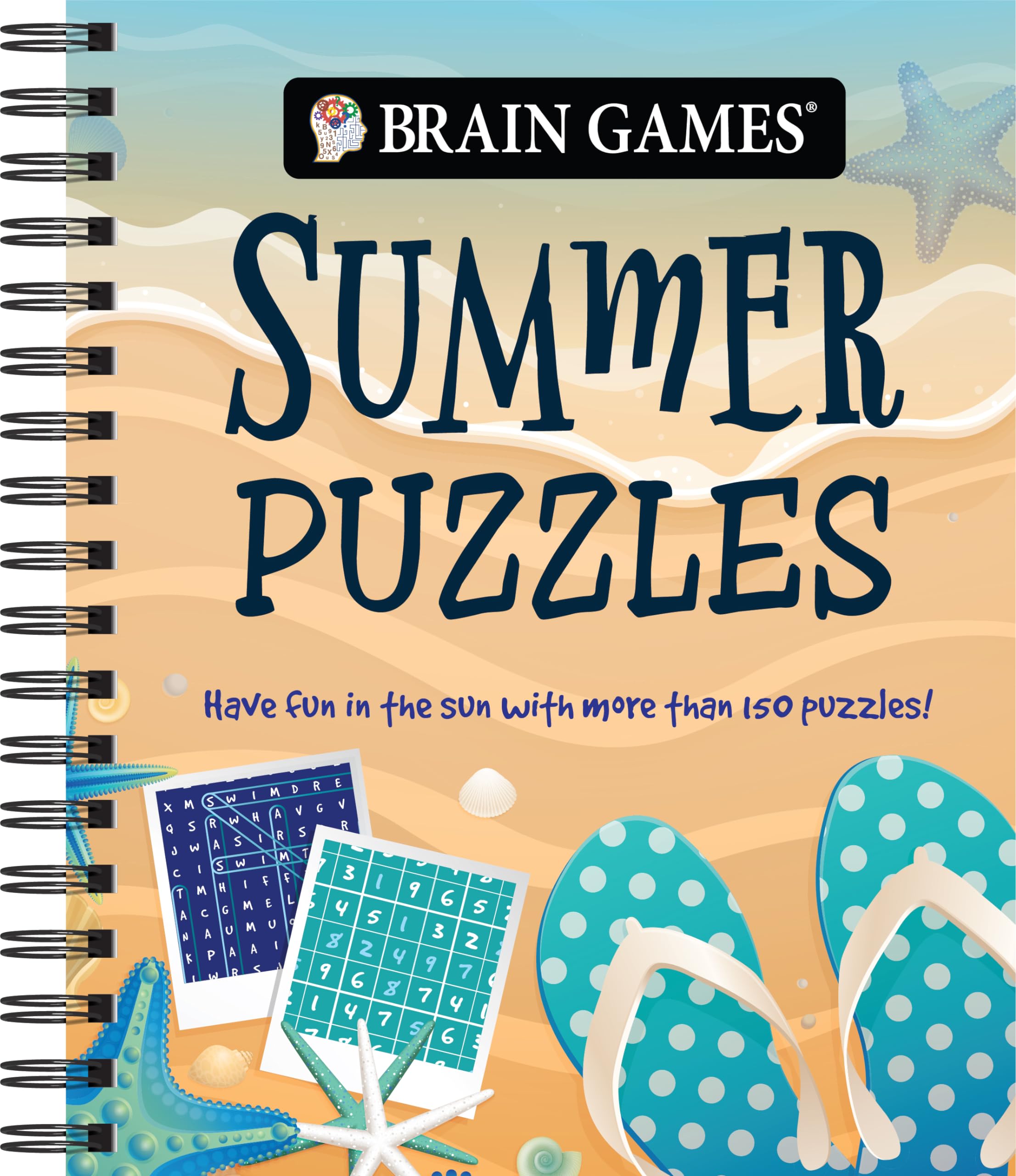 Amazon.com: Brain Games - Summer Puzzles (#4): Have Fun in the Sun with ...