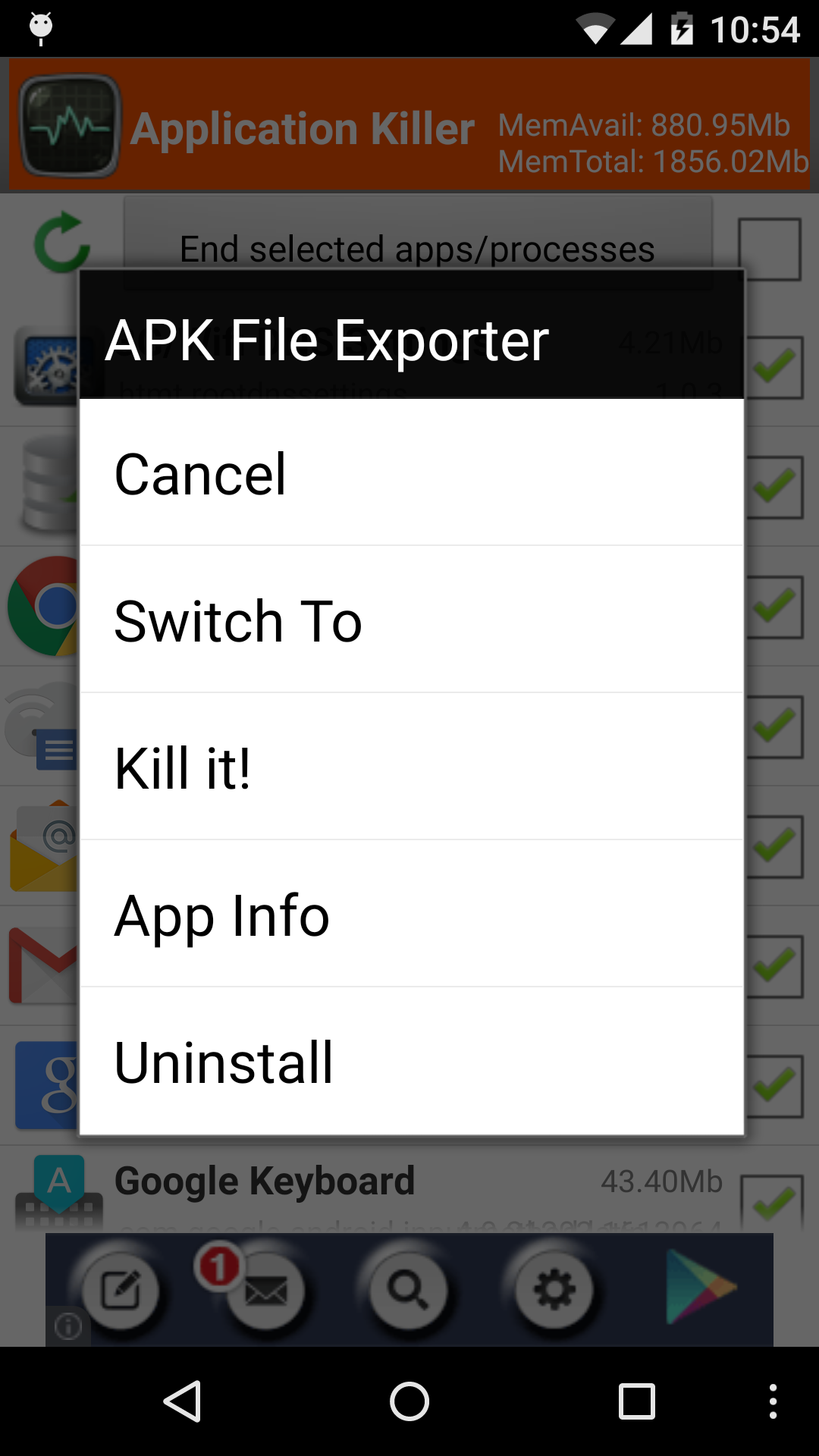 Application Killer - App on Amazon Appstore