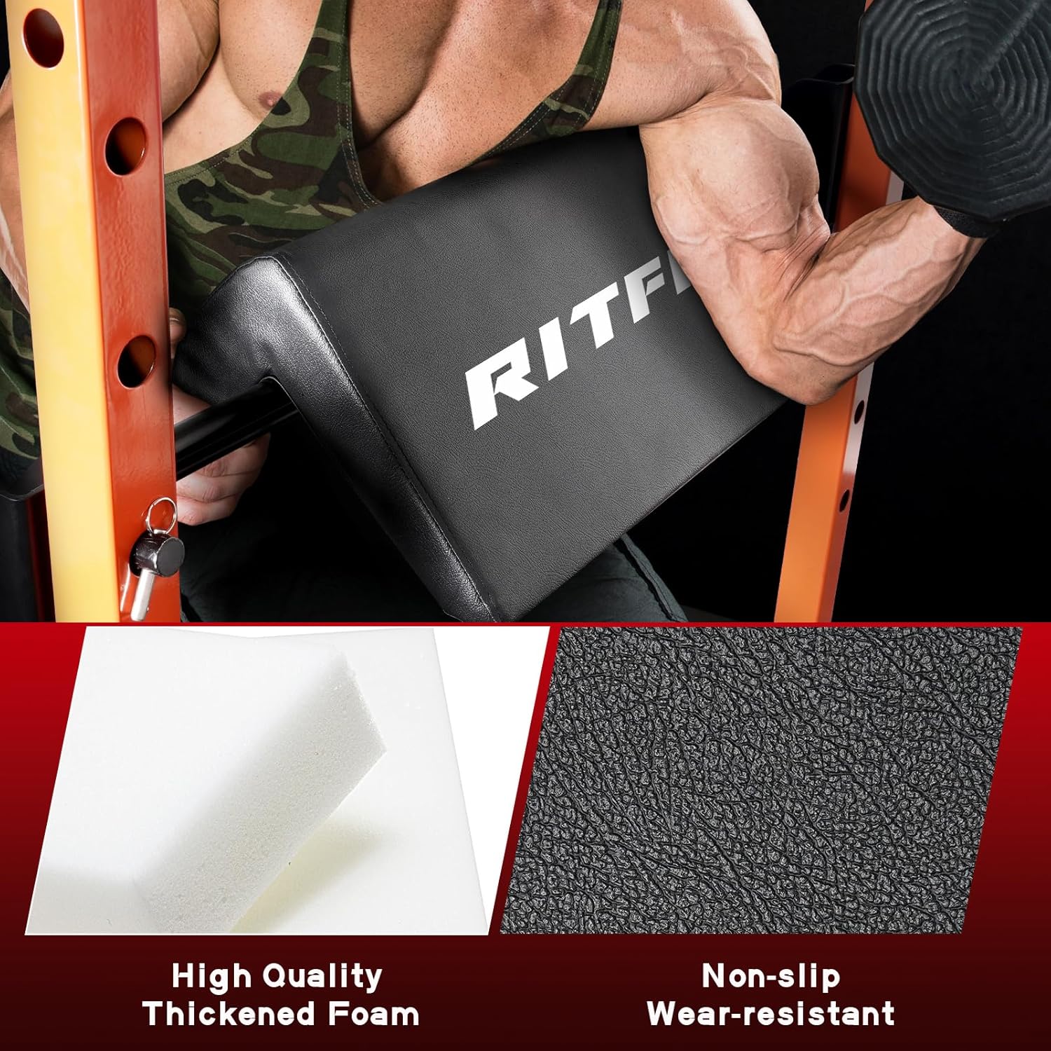 RitFit Multi-Function Power Rack Attachment, 2-in-1 Philippines | Ubuy