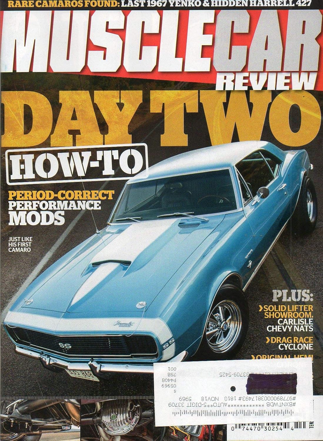 BARN FIND, RARE CAMAROS FOUND: LAST 1967 YENKO & HIDDEN HARRELL 427 ...