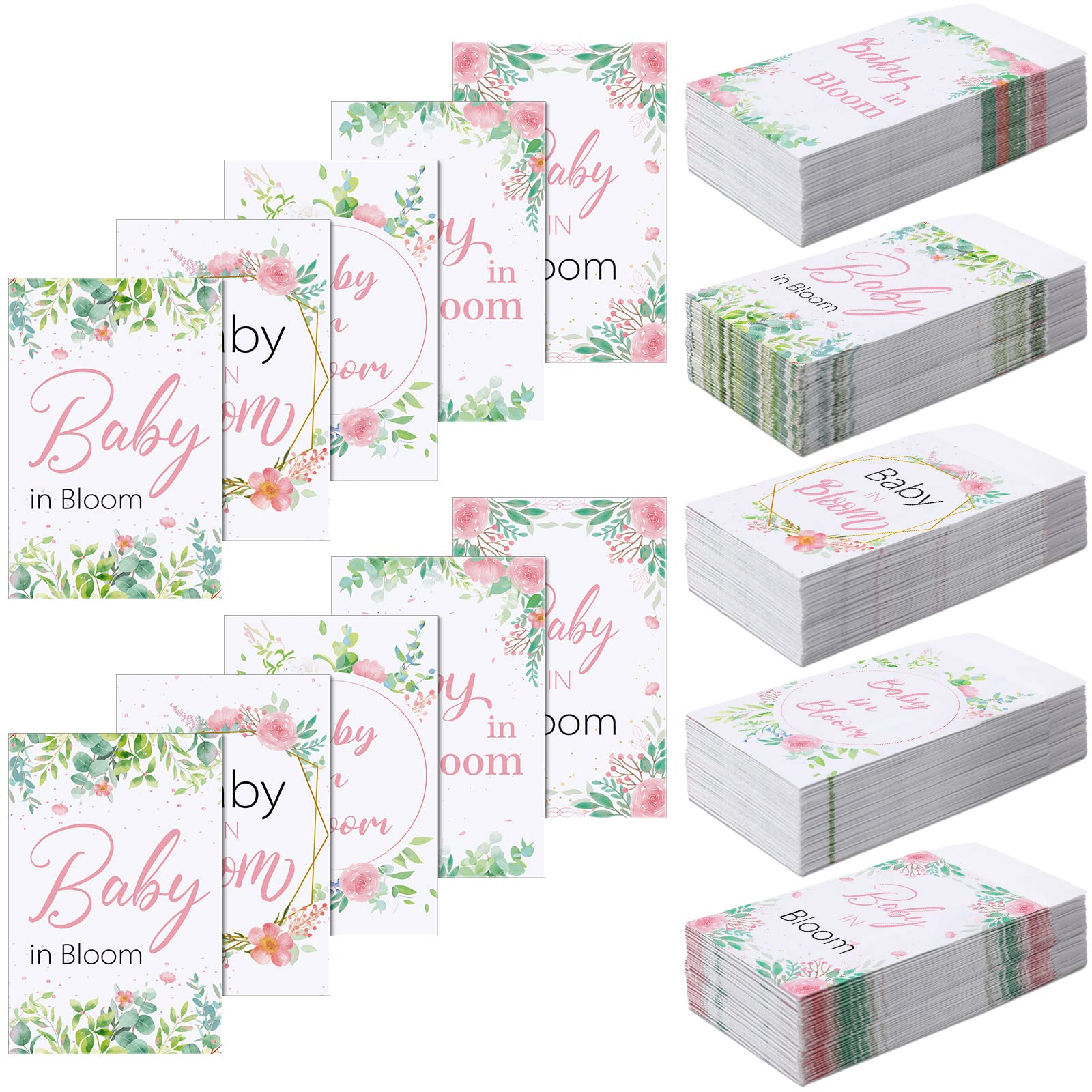 Snapklik.com : Eaasty 150 Pcs Baby Shower Seed Packet Baby In Bloom ...