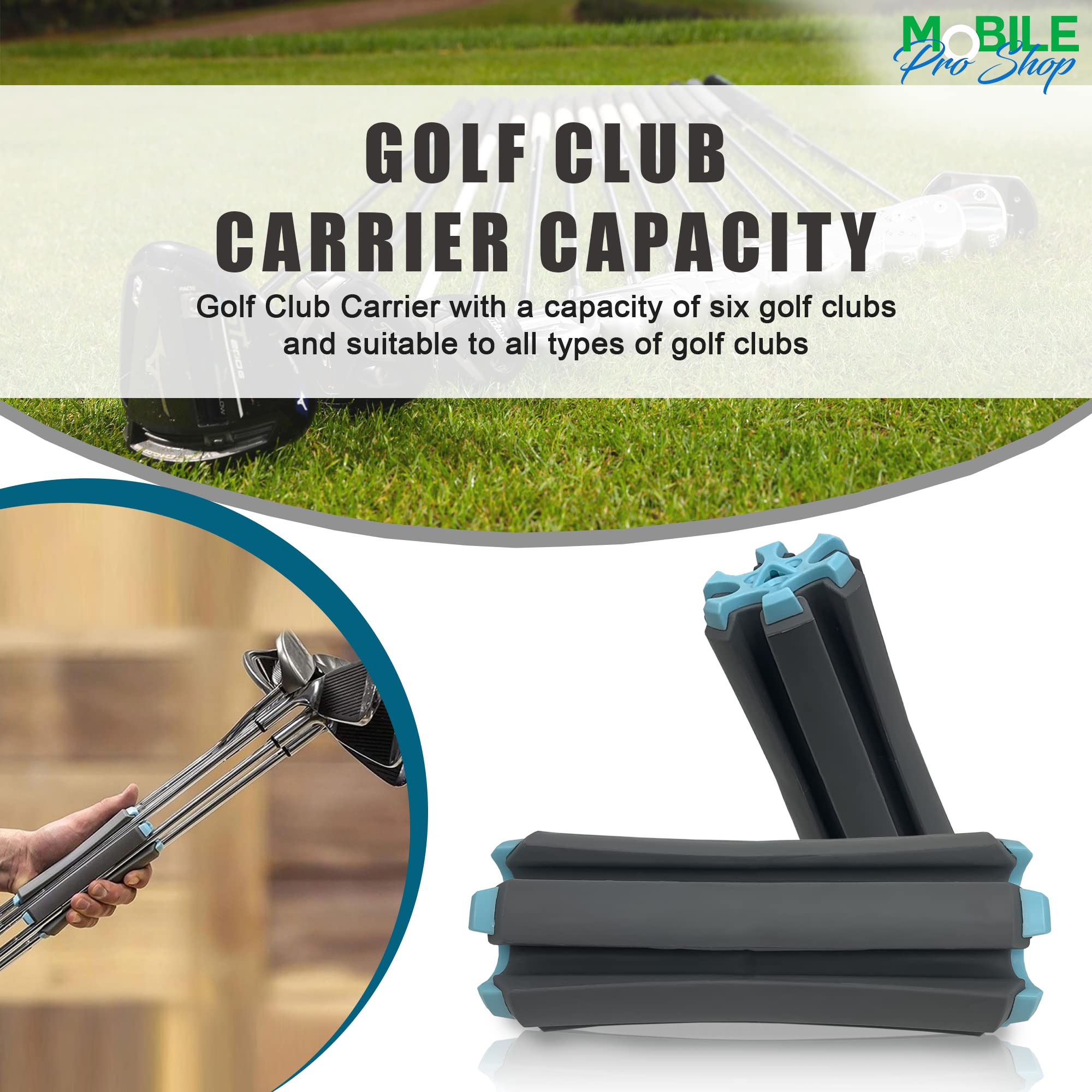 Snapklik.com : Mobile Pro Shop Golf Club Carrier