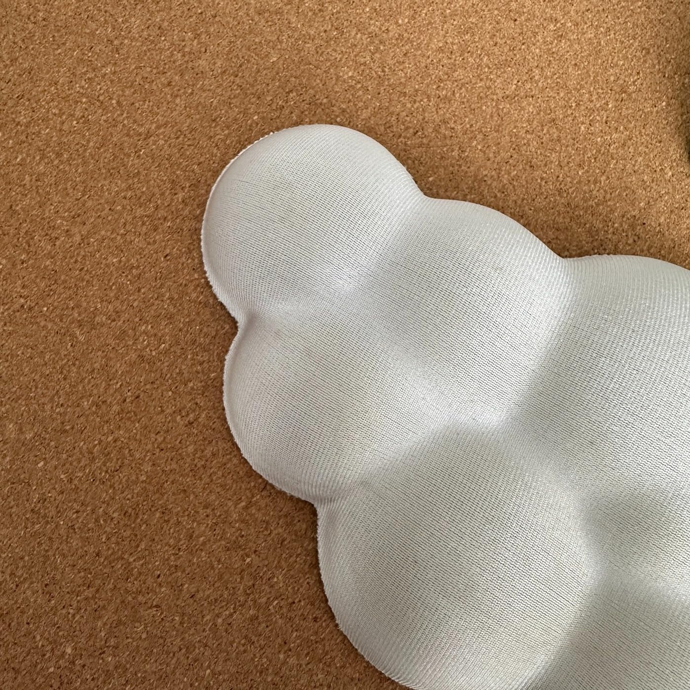 TEKXDD Keyboard mat Set - White Cloud - Keyboard Wrist Rest, Keyboard ...