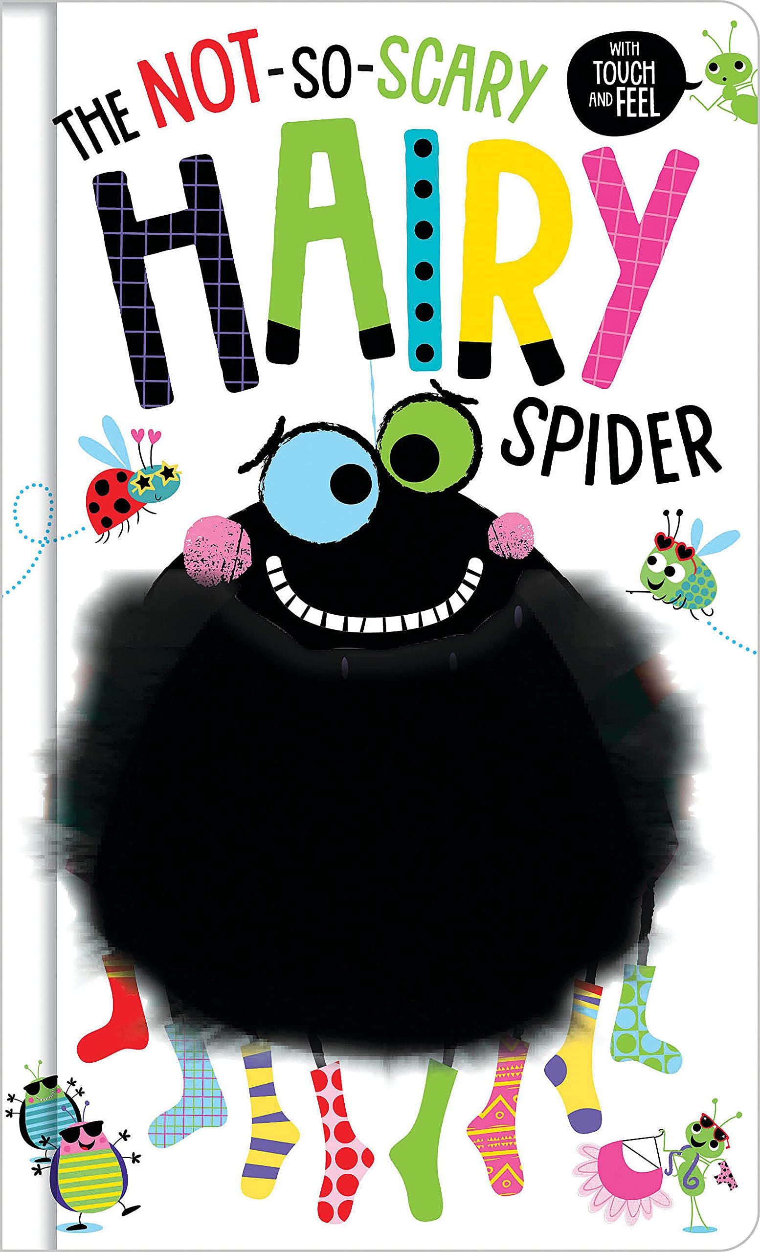 Amazon.com: The Not-So-Scary Hairy Spider (Hairy Touch and Feel ...