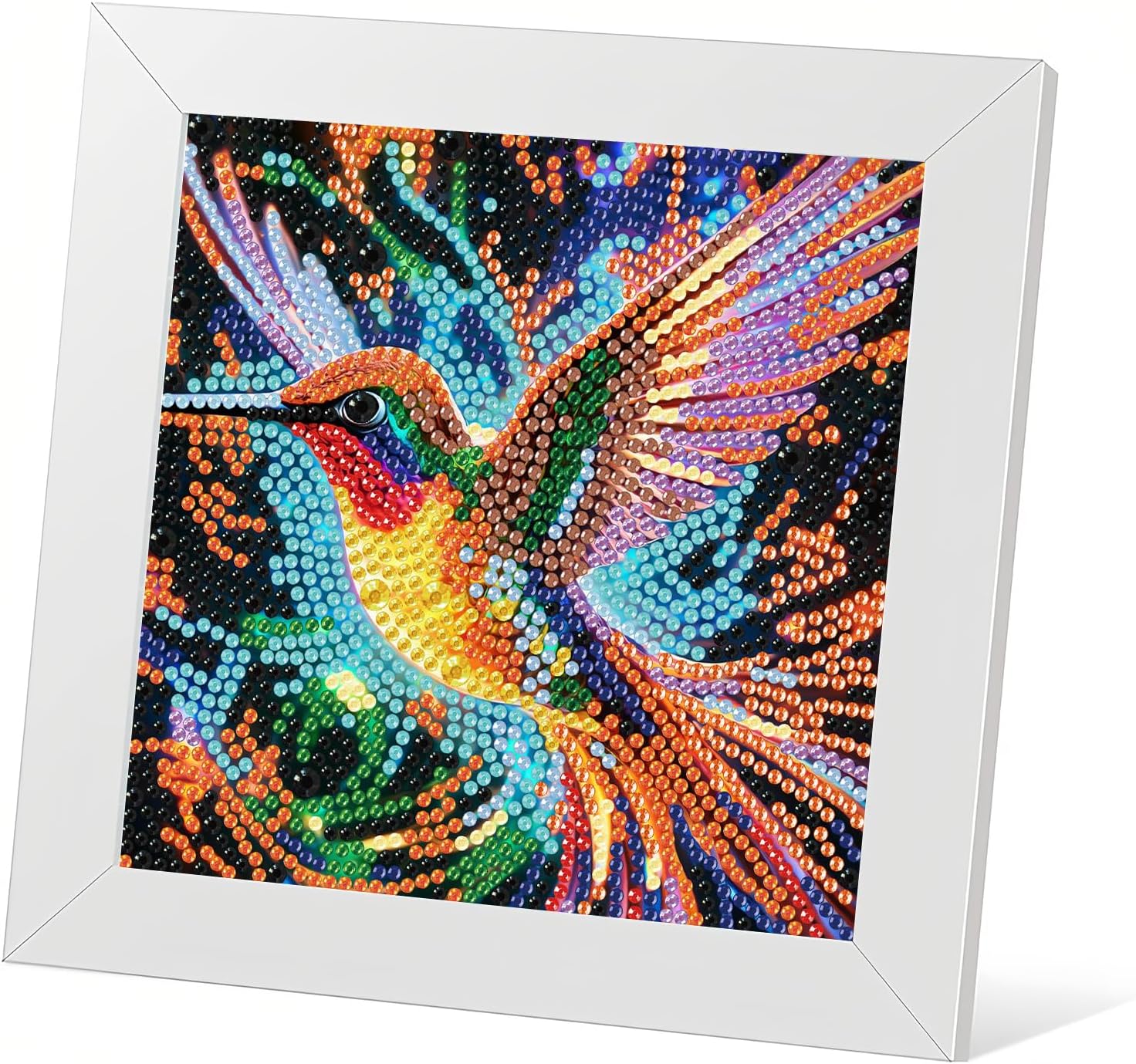 Amazon.com: DIYGEMDOT Hummingbird Diamond Painting Kit for Kids with ...