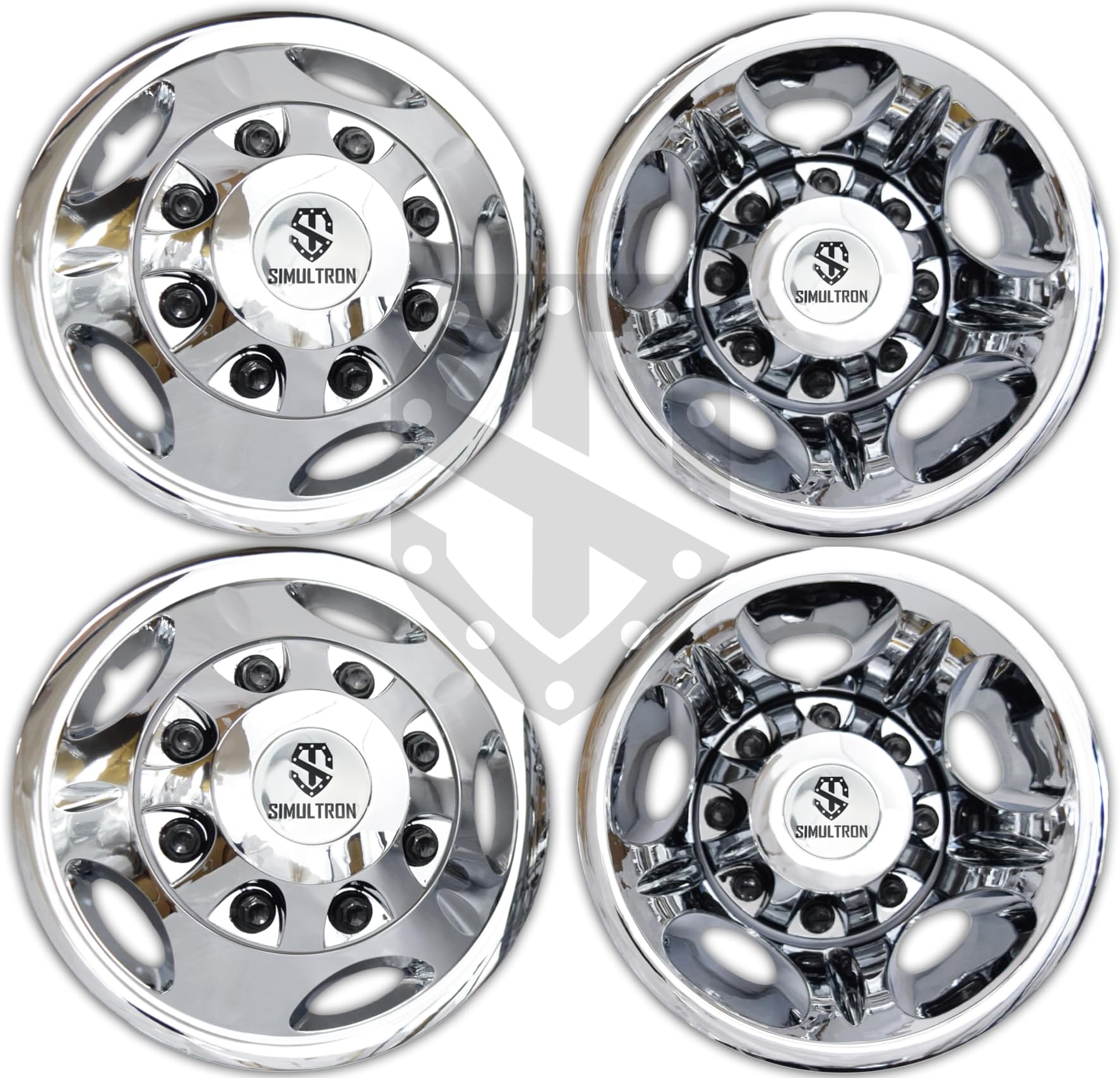 Amazon.com: Simultron 17ABS-G11-3500-BO 17" ABS Plastic Chrome Plated ...