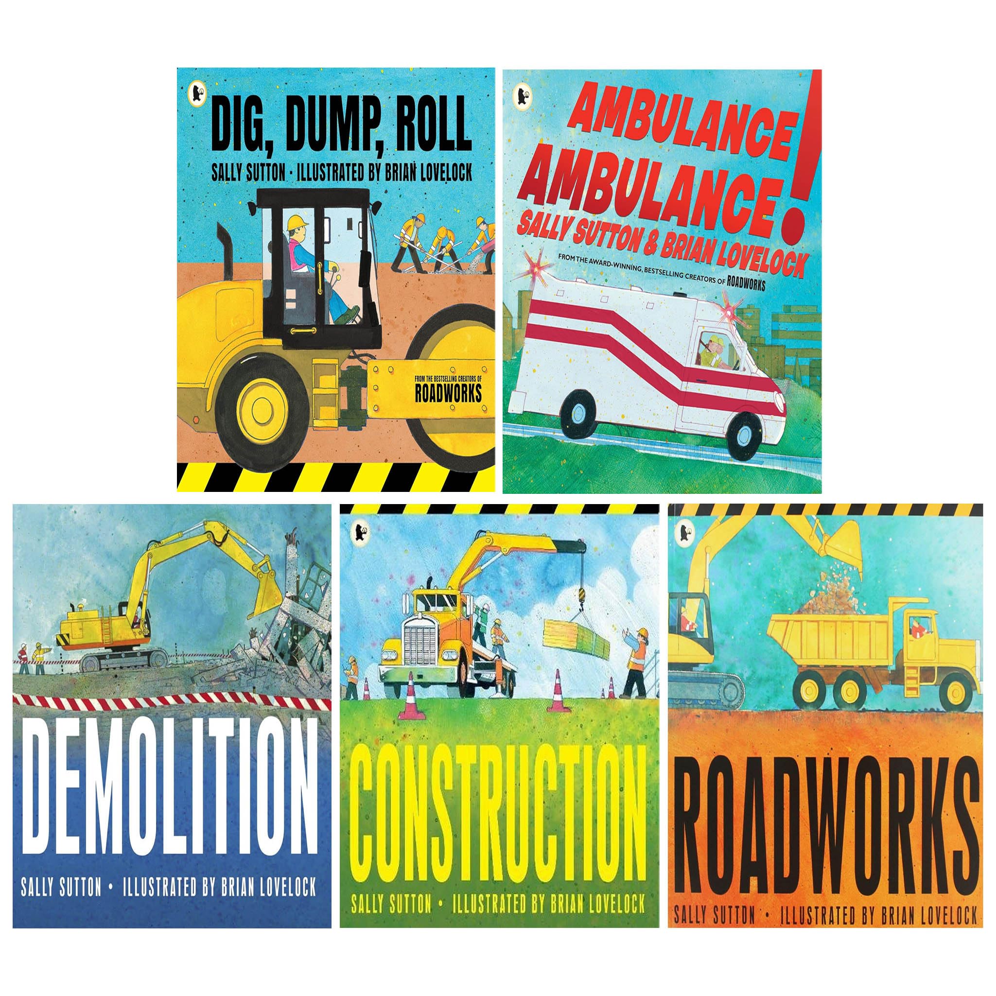 The construction crew Series 5 Picture Books Collection Set ...