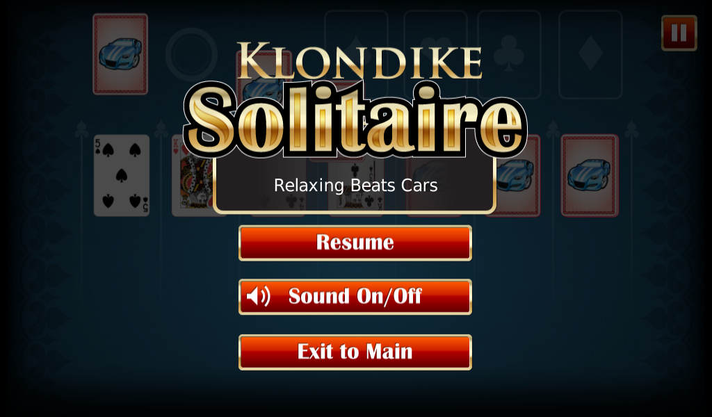 Klondike Solitaire: Relaxing Beats Cars - App on Amazon Appstore