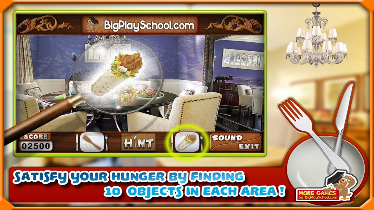 #49 - Pure Dining - New Free Hidden Object Games - App on Amazon Appstore
