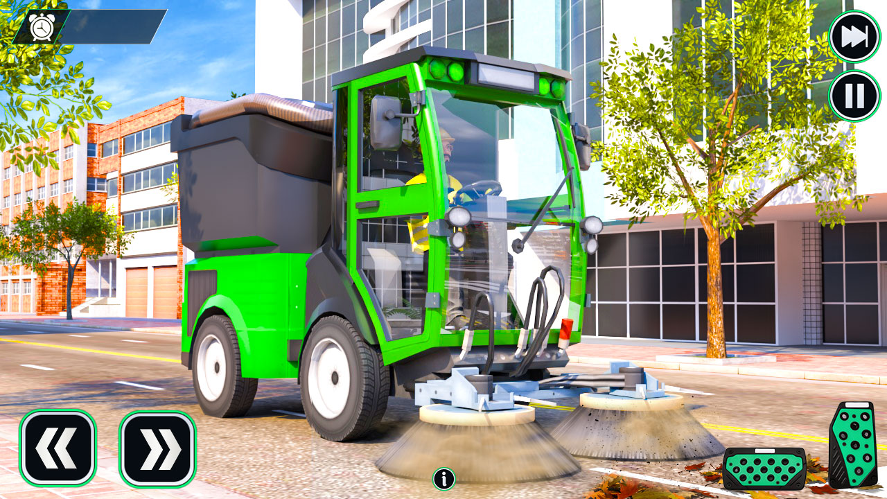 Real City Garbage Truck Simulator 2024: Urban City Trash Truck Driving ...
