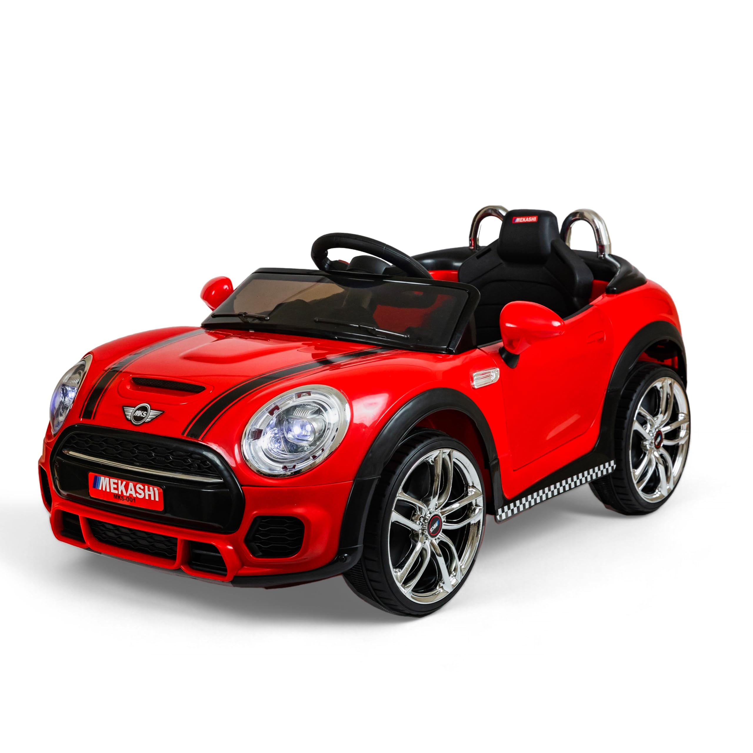 Buy MEKASHI Electric Ride on Car for Kids, Parental Remote, 12V ...