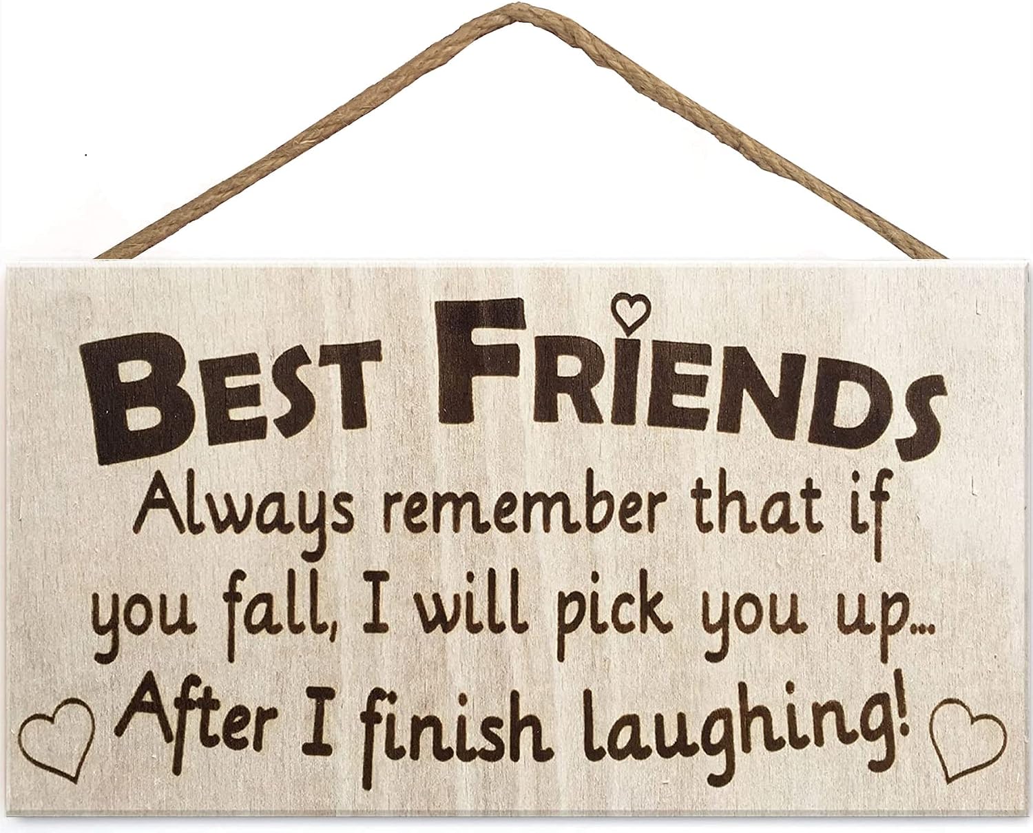 Amazon.com: Best Friends Always Remember That If You Fall I Will Pick ...