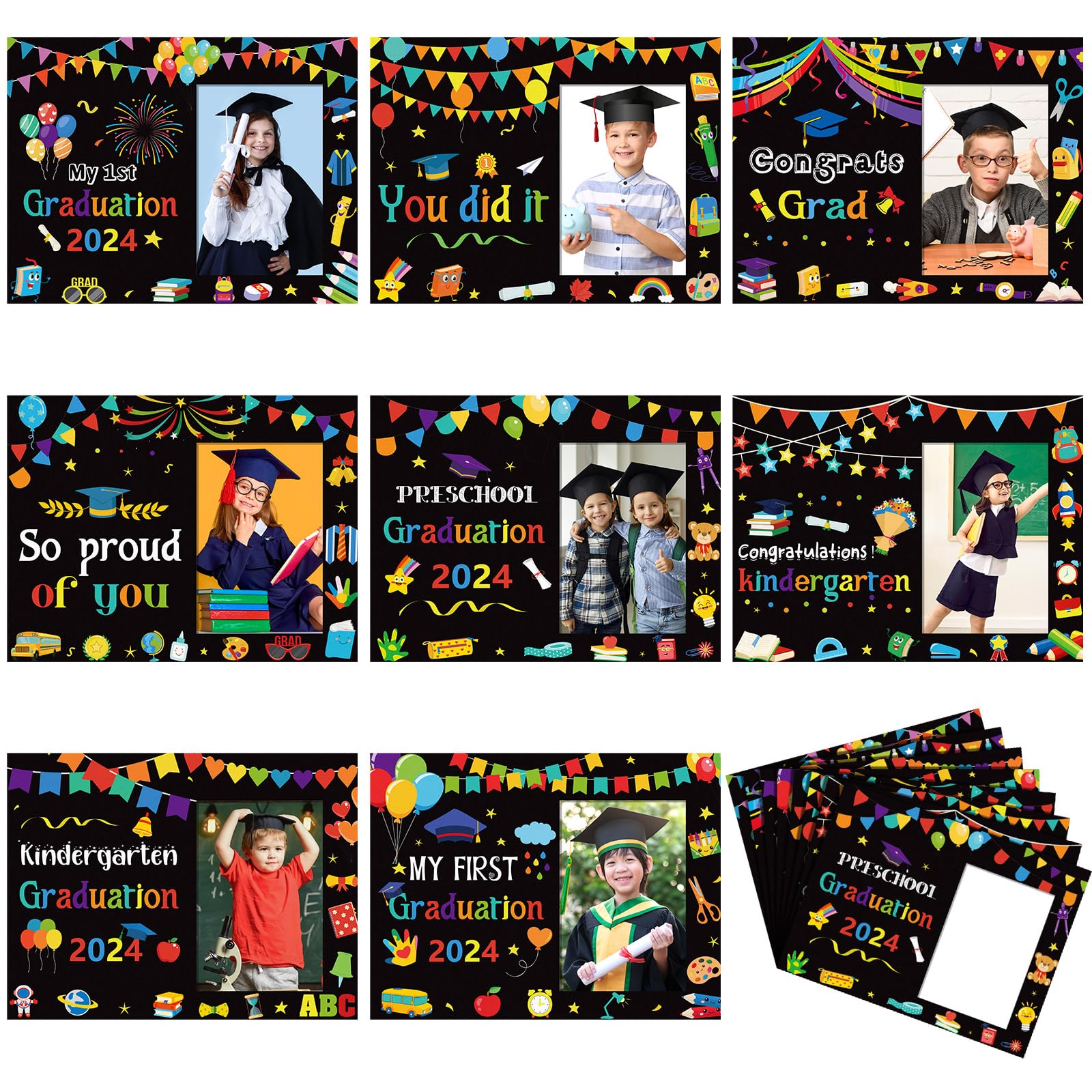 Amazon.com - Memorywuu 40 Pcs Kindergarten Graduation Picture Frames ...