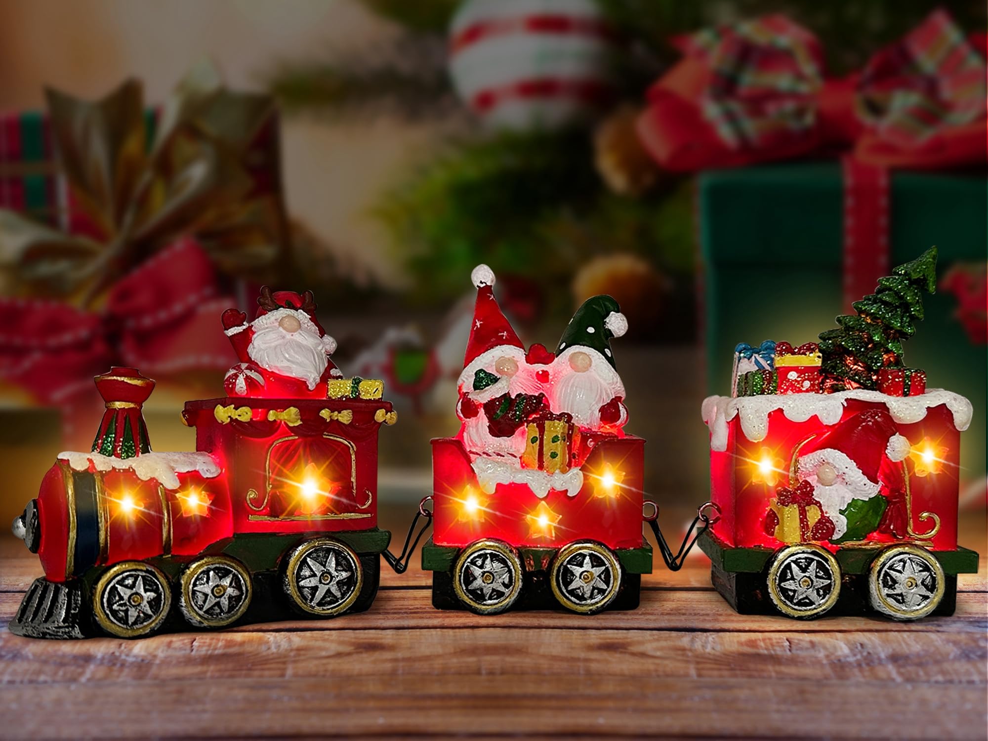 Amazon.com: Hexagram Christmas Table Decorations Indoor, LED Christmas ...