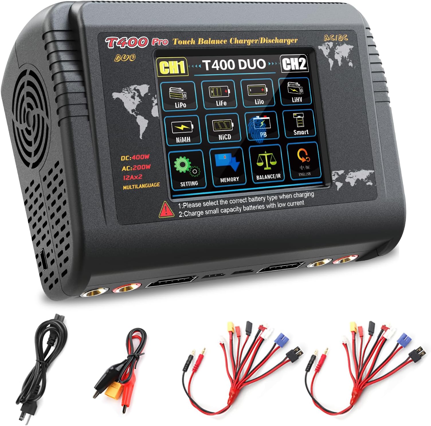 Amazon.com: LiPo Battery Charger Fast Balance Battery Chargers ...