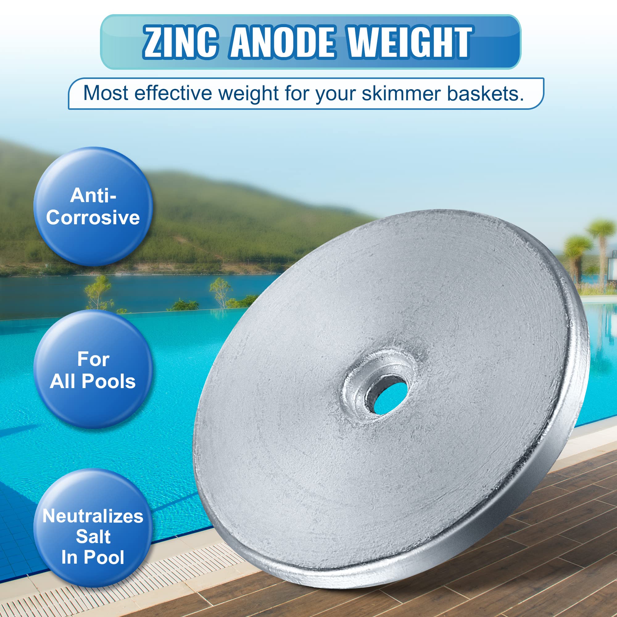 Zinc Anodes For Pool
