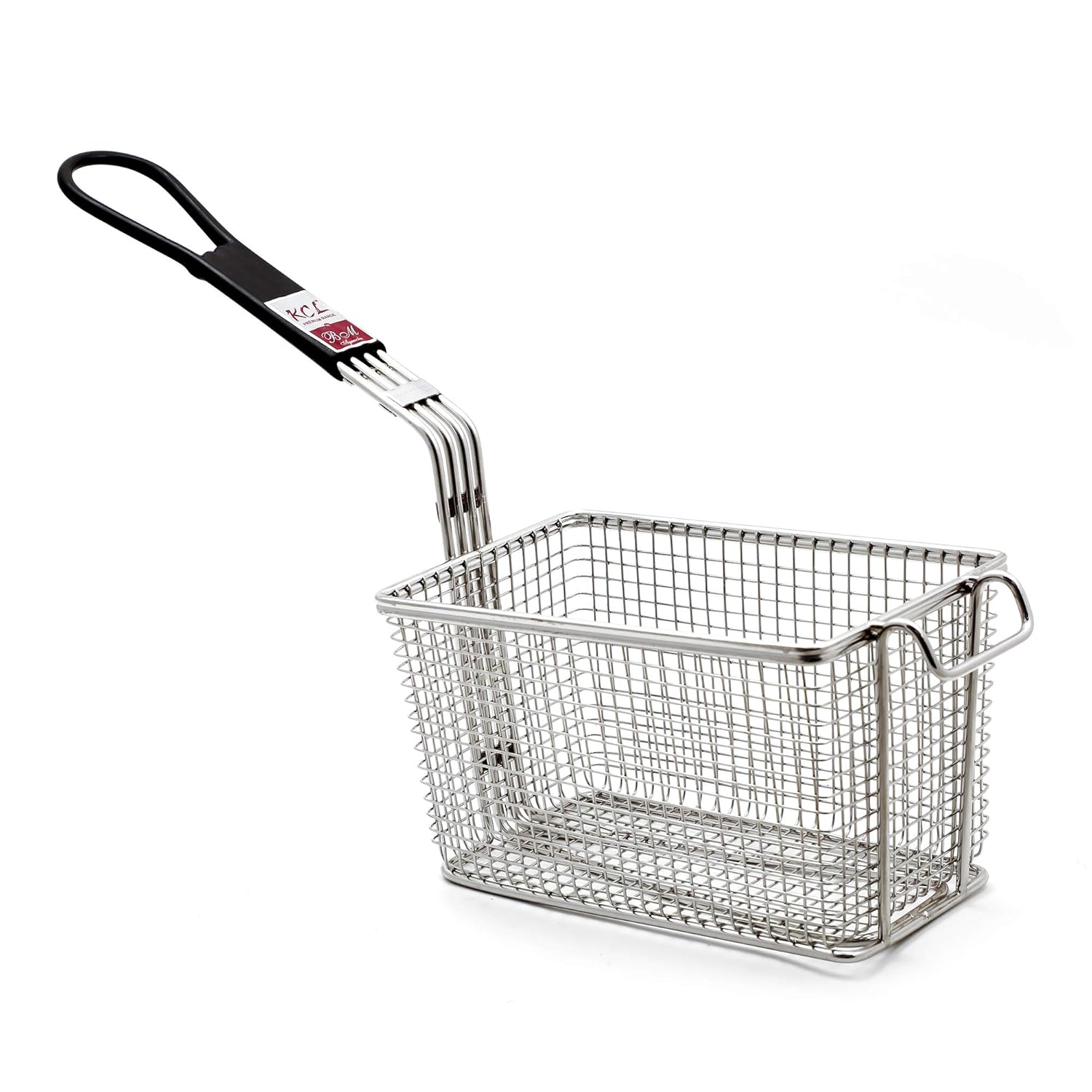 KCL Stainless Steel - Deep Frying Basket with Heat-Resistant Handle ...