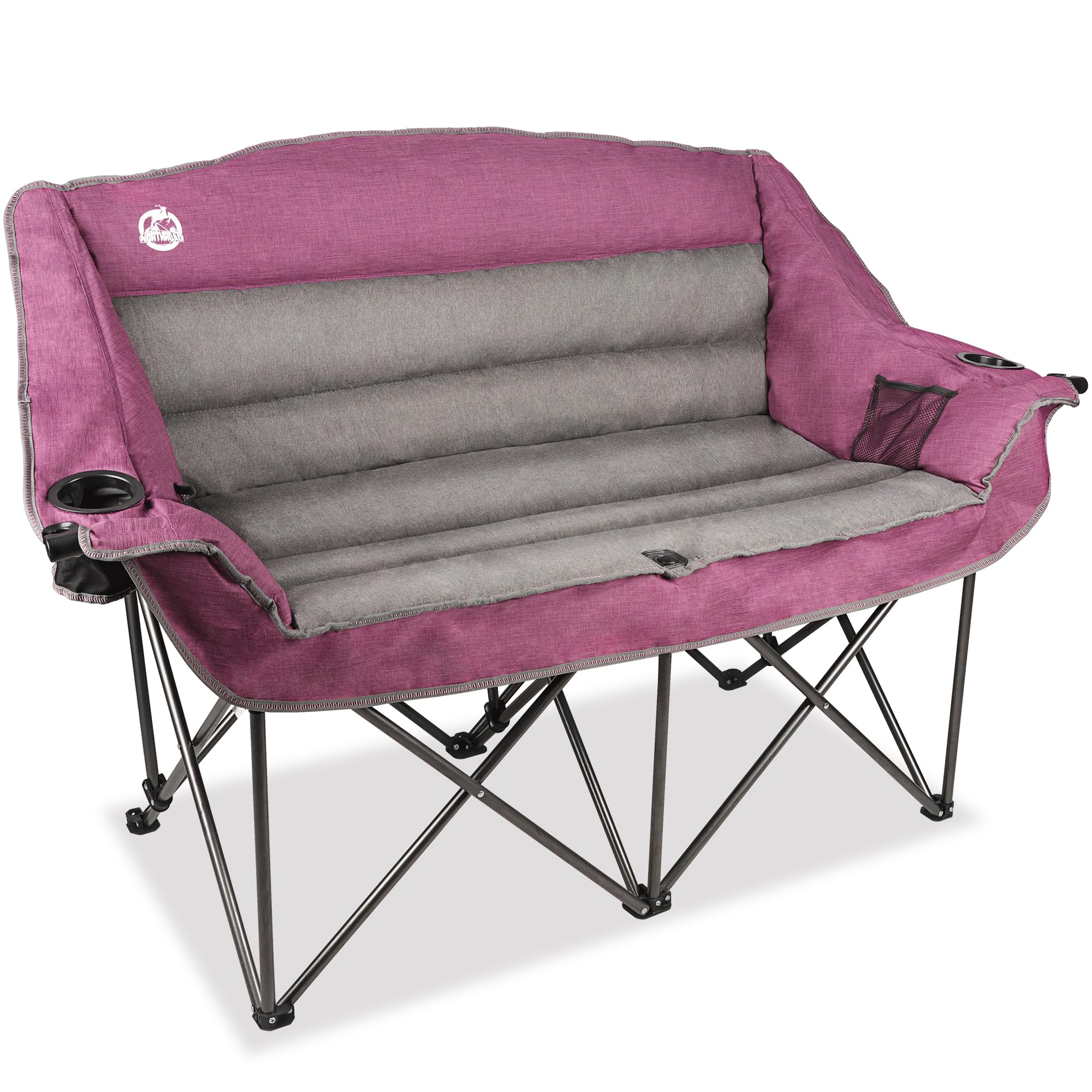 Amazon.com: Northroad Oversized Double Camping Chair, Fully Padded ...