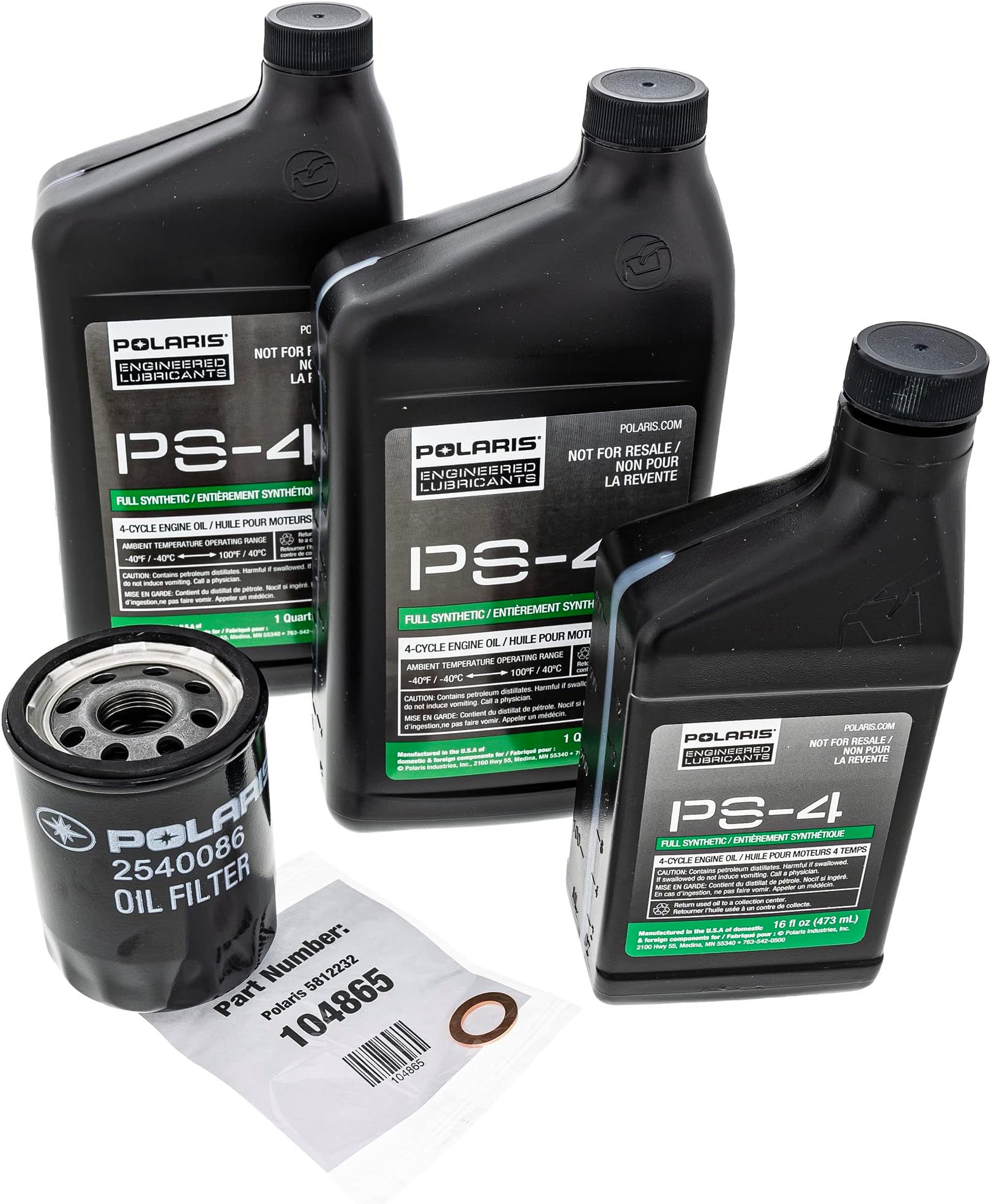 Amazon.com: Polaris Service Kit for GENERAL 1000, XP 1000, RZR Trail S ...