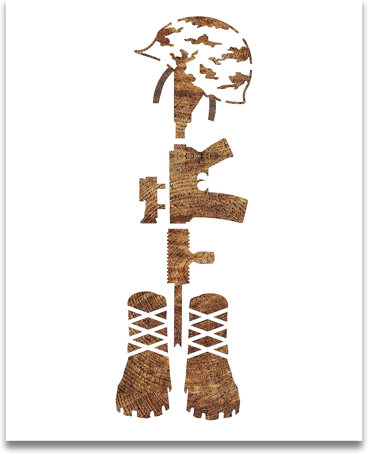 Amazon.com : Battlefield Cross Stencil - Reusable Color, Draw, & Paint ...