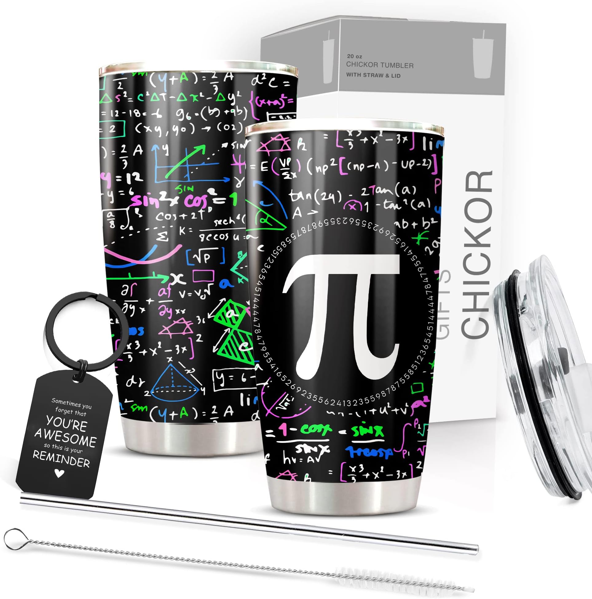 Amazon.com | CHICKOR Math Teacher Gift - Male Teacher Appreciation ...