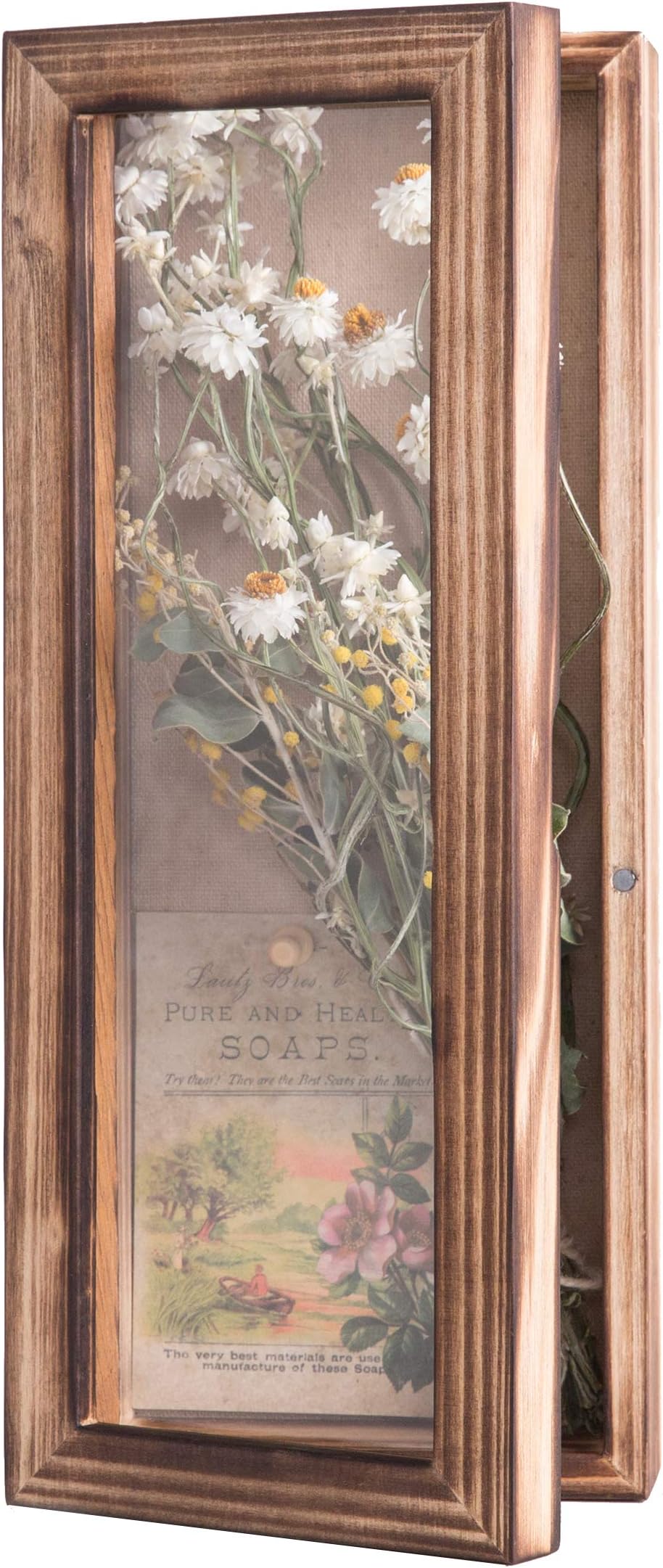 Amazon.com - Ukulele Fiddle Violin Display Case Shadow Box with Hanger ...