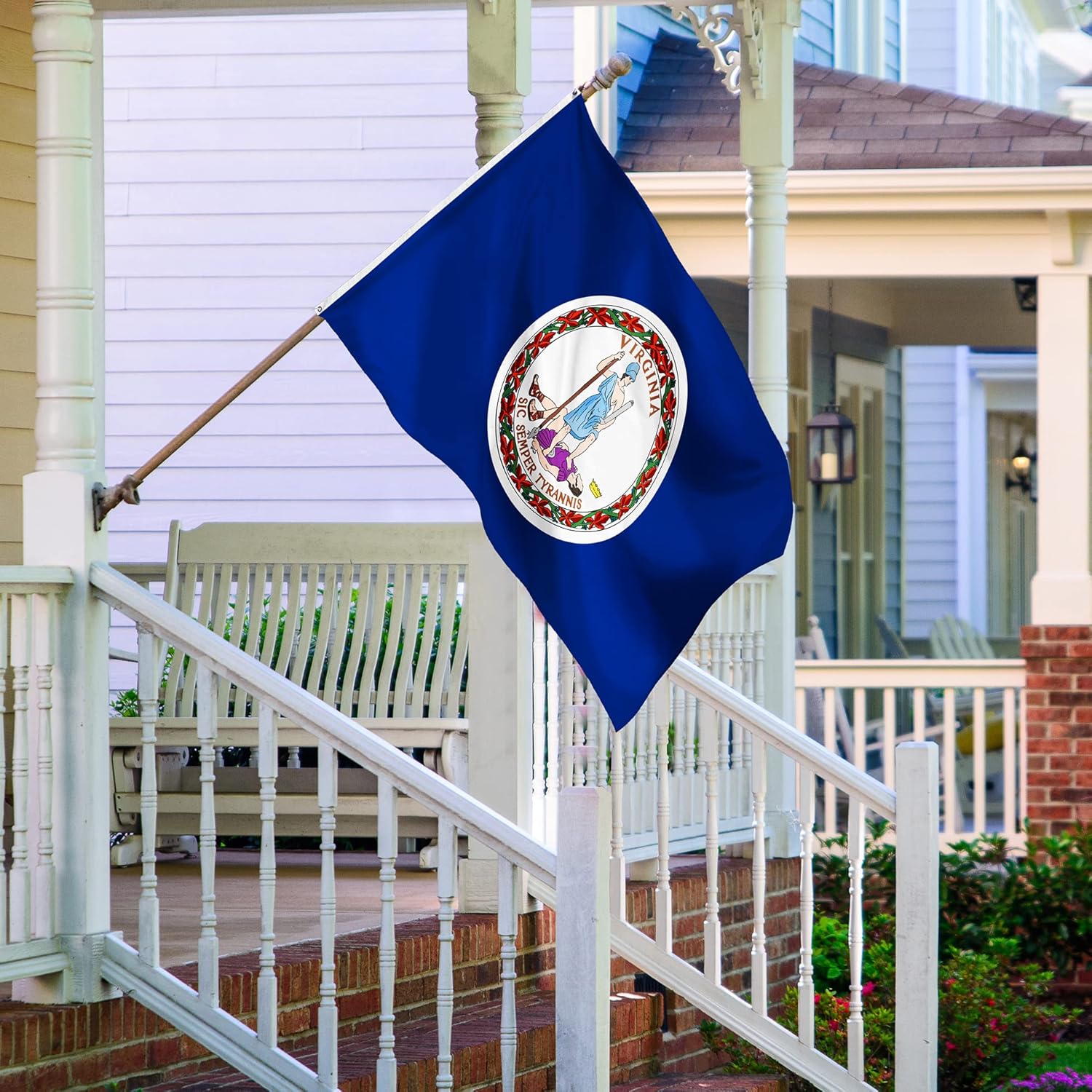 Buy POZOY Double Sided Virginia State Flag 3x5ft Virginia VA State ...