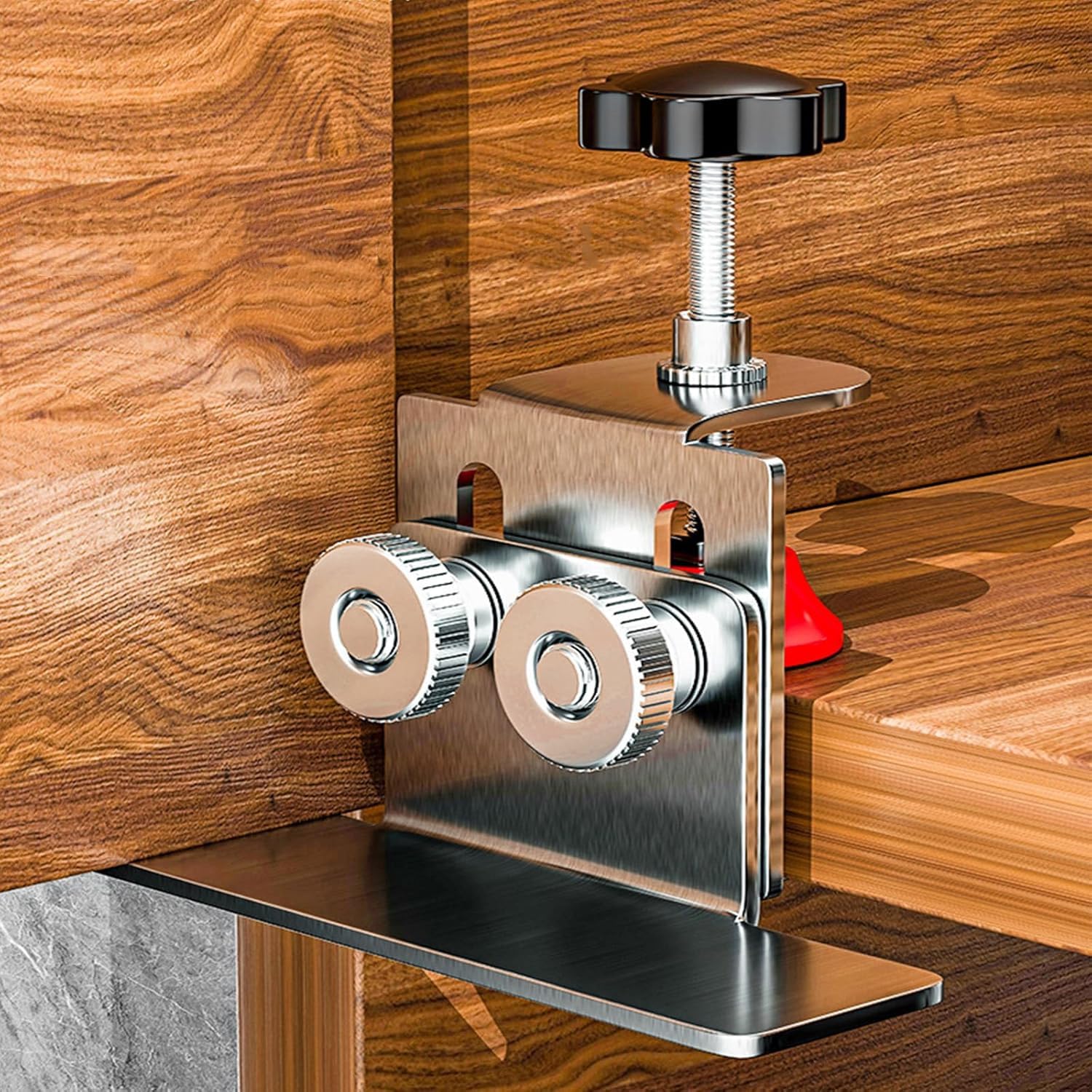 Cabinet Door Installation Positioner, Stainless Steel Cabinet Door ...