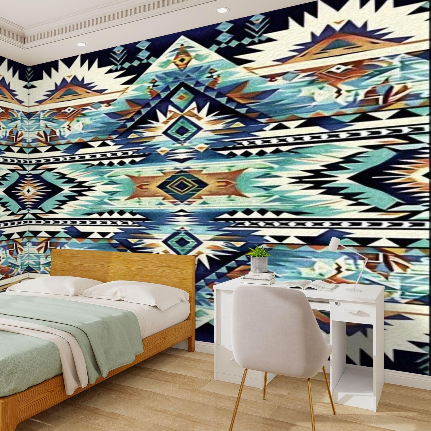 Native Indian Patterns Wallpaper