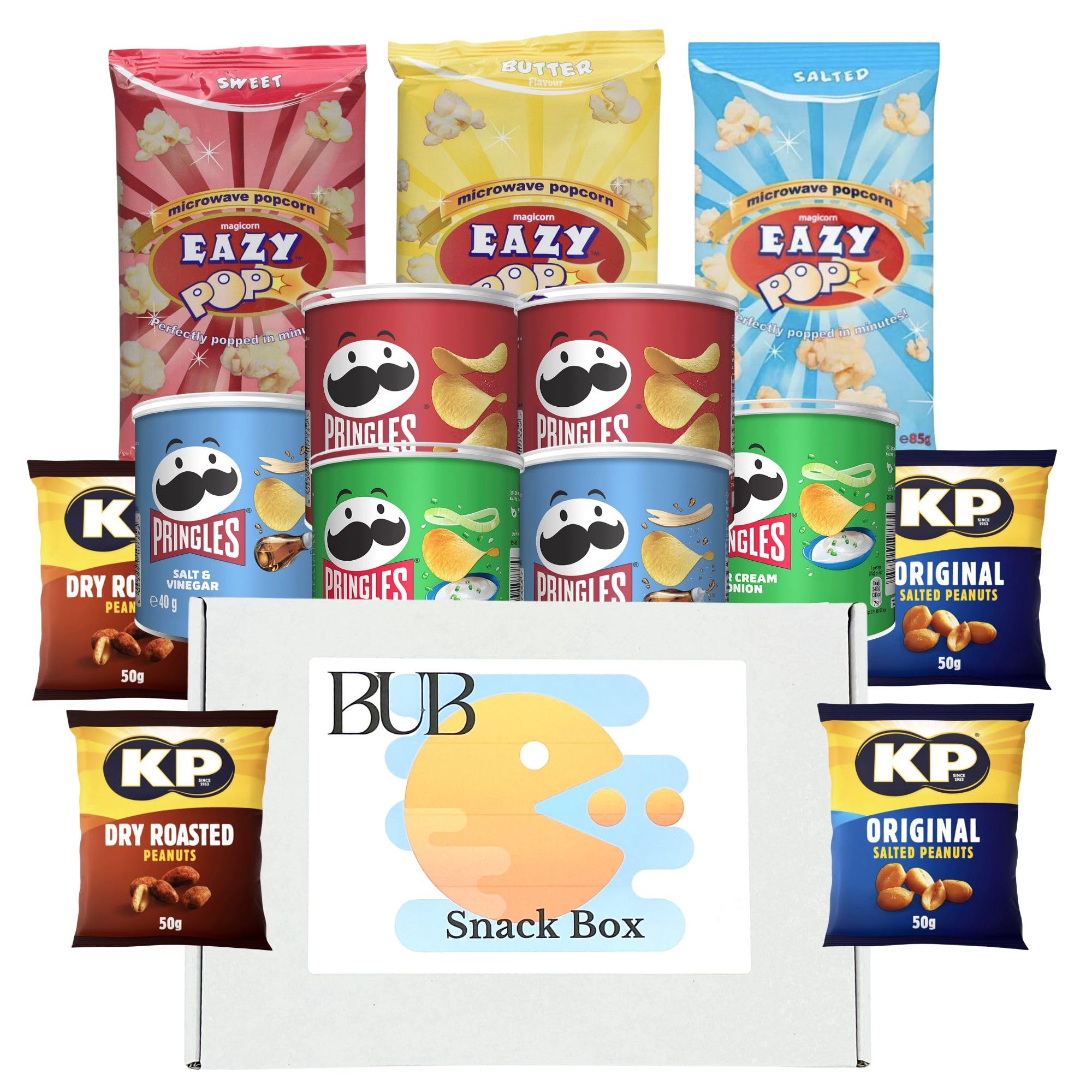 Buy Savoury Movie Night Hamper - Snack Box Gift Set with Pringles, KP ...