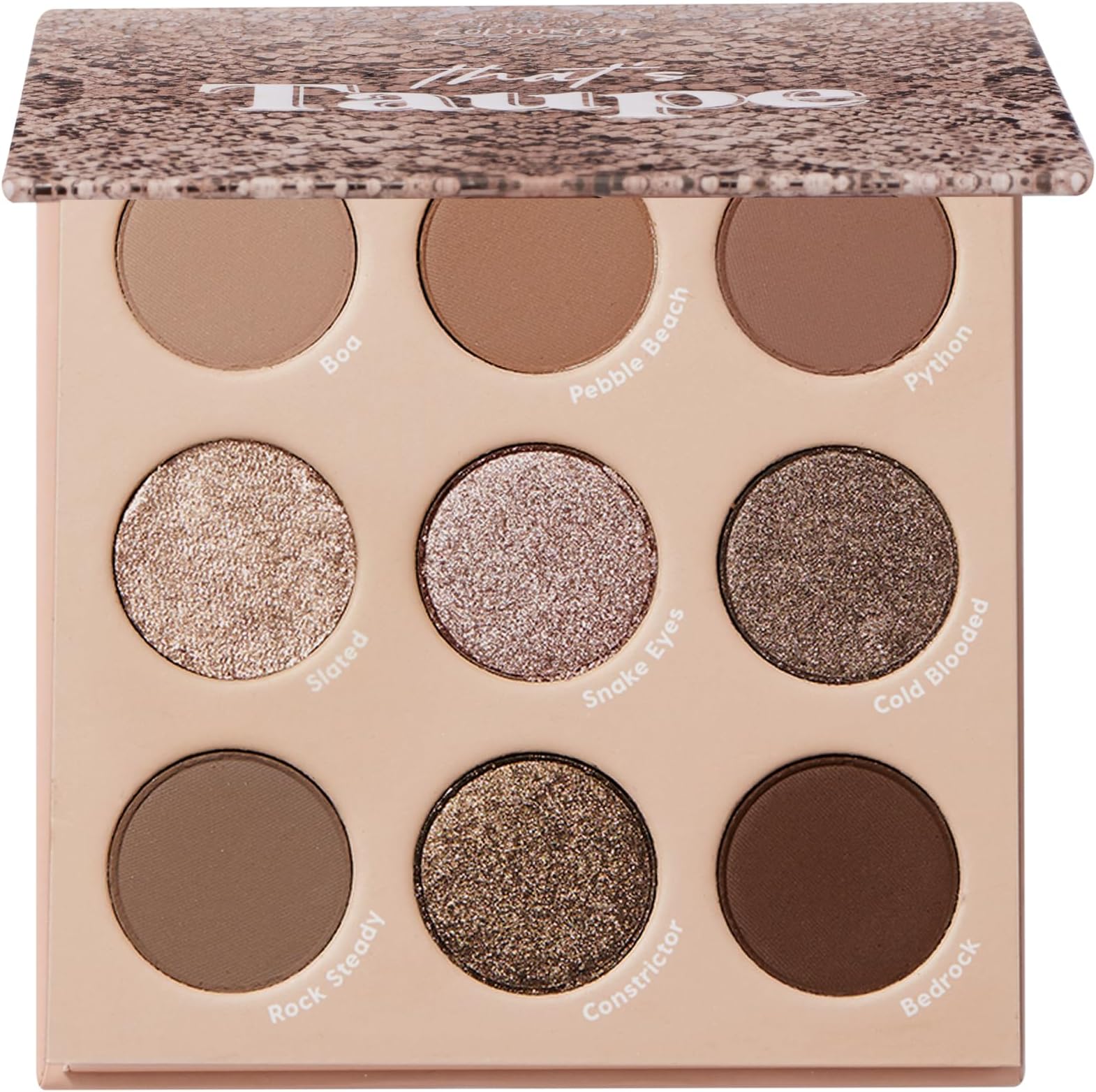 Amazon.com : ColourPop Going Coconuts Eyeshadow Palette - Cool-Toned ...